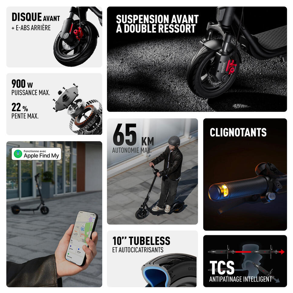 Trottinette électrique Ninebot F2 Pro E II powered by Segway SEGWAY-NINEBOT | Decathlon