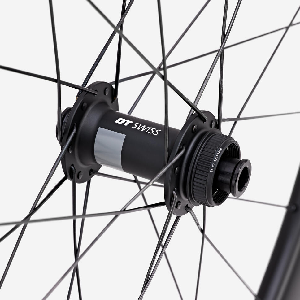 PAIRE DE ROUES ROUTE ET GRAVEL VAN RYSEL VR 50 CARBONE SRAM XDR VAN RYSEL | Decathlon