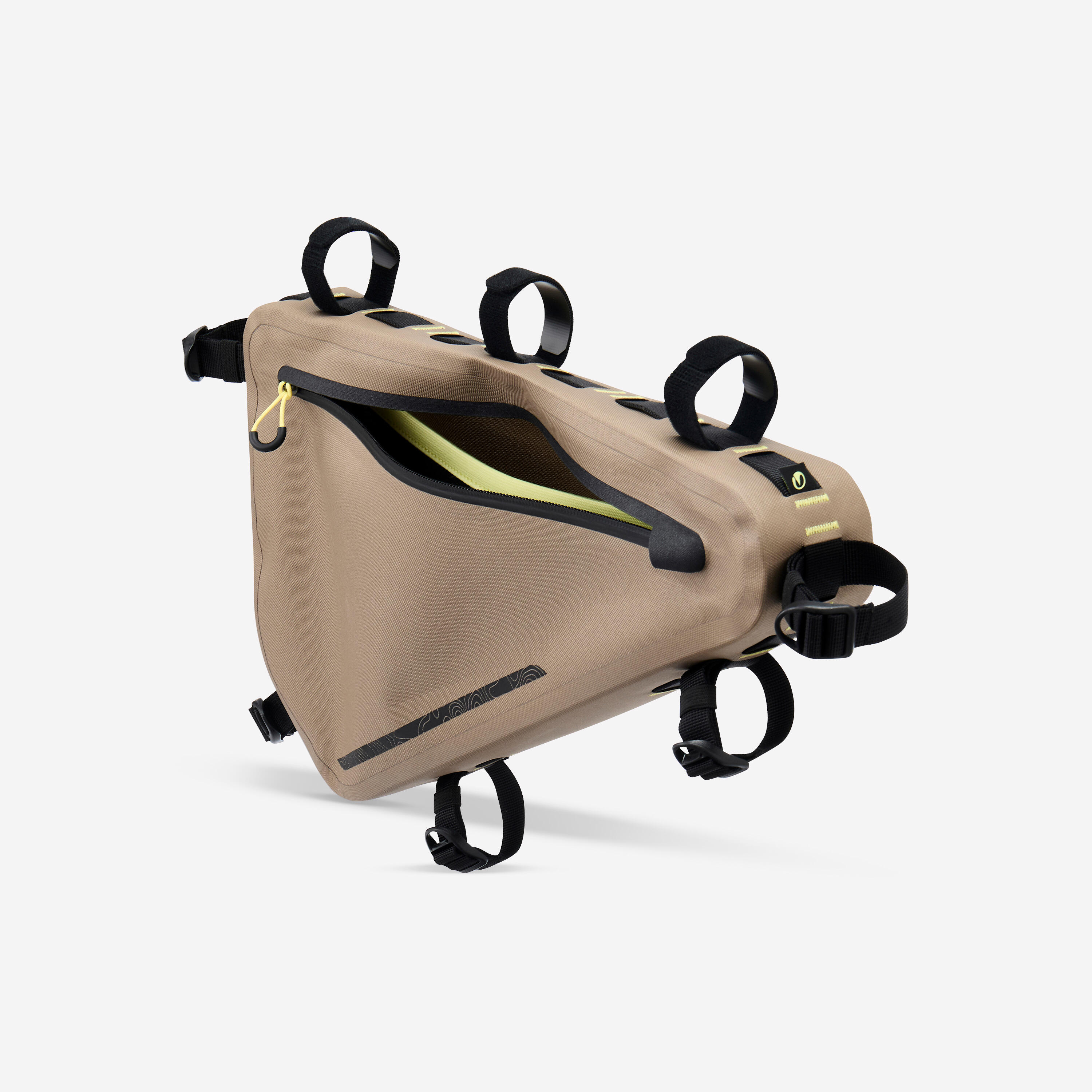 Υδατοστεγής τσάντα πλήρους σκελετού 6 L για bikepacking ADVT 900, IPX3 - Decathlon