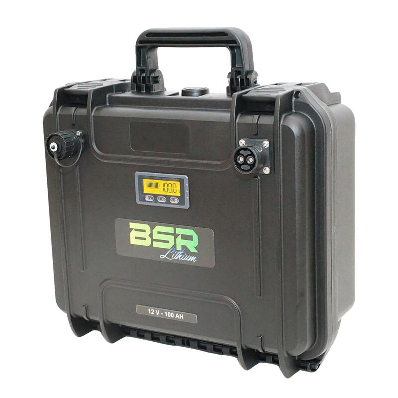 Akumulator litowy BSR DF 110 12V 100Ah + ładowarka | Silniki i ...