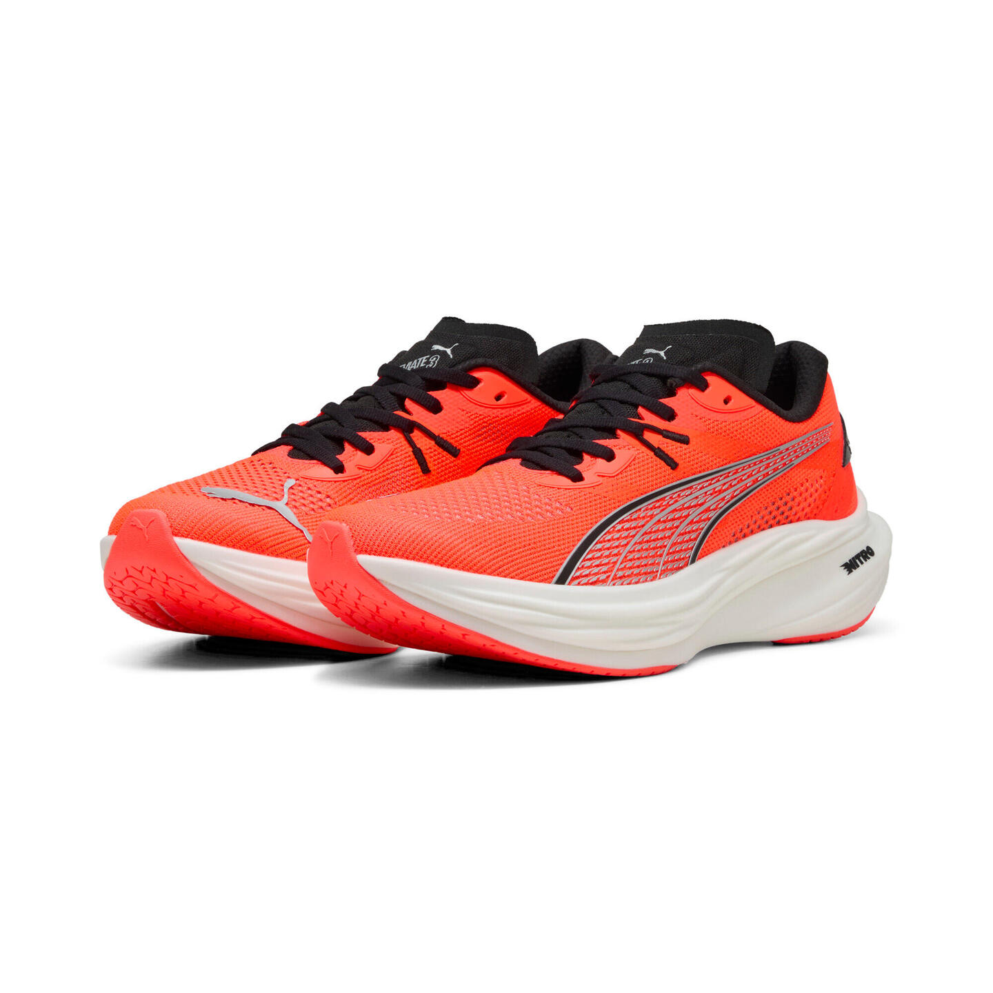 PUMA DEVIATE NITRO 3 MEN GLOWING RED BLACK