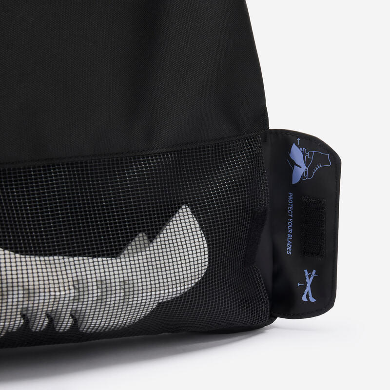 OXELO - Geantă patine gheață adulți 3 în 1 negru adulți | Decathlon