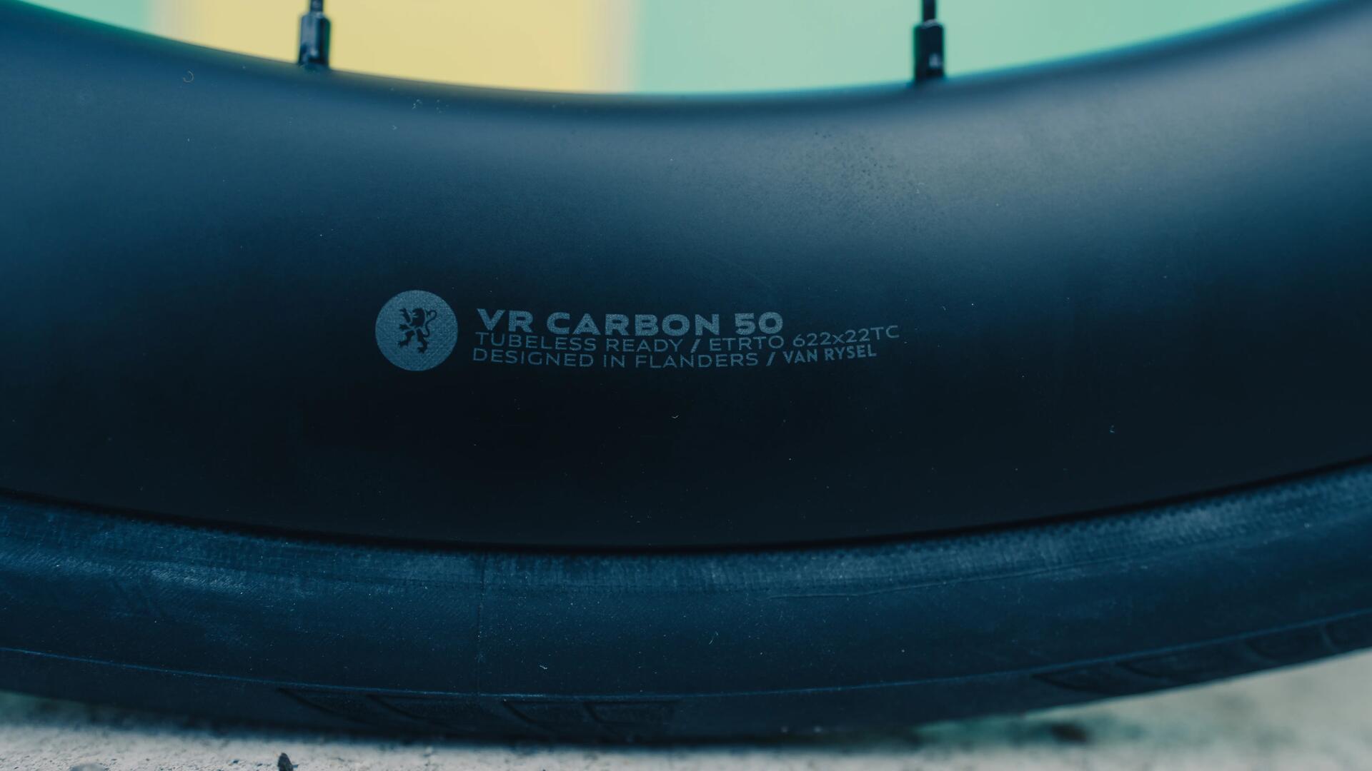 PAIRE DE ROUES ROUTE ET GRAVEL VAN RYSEL VR 50 CARBONE SRAM XDR VAN ...