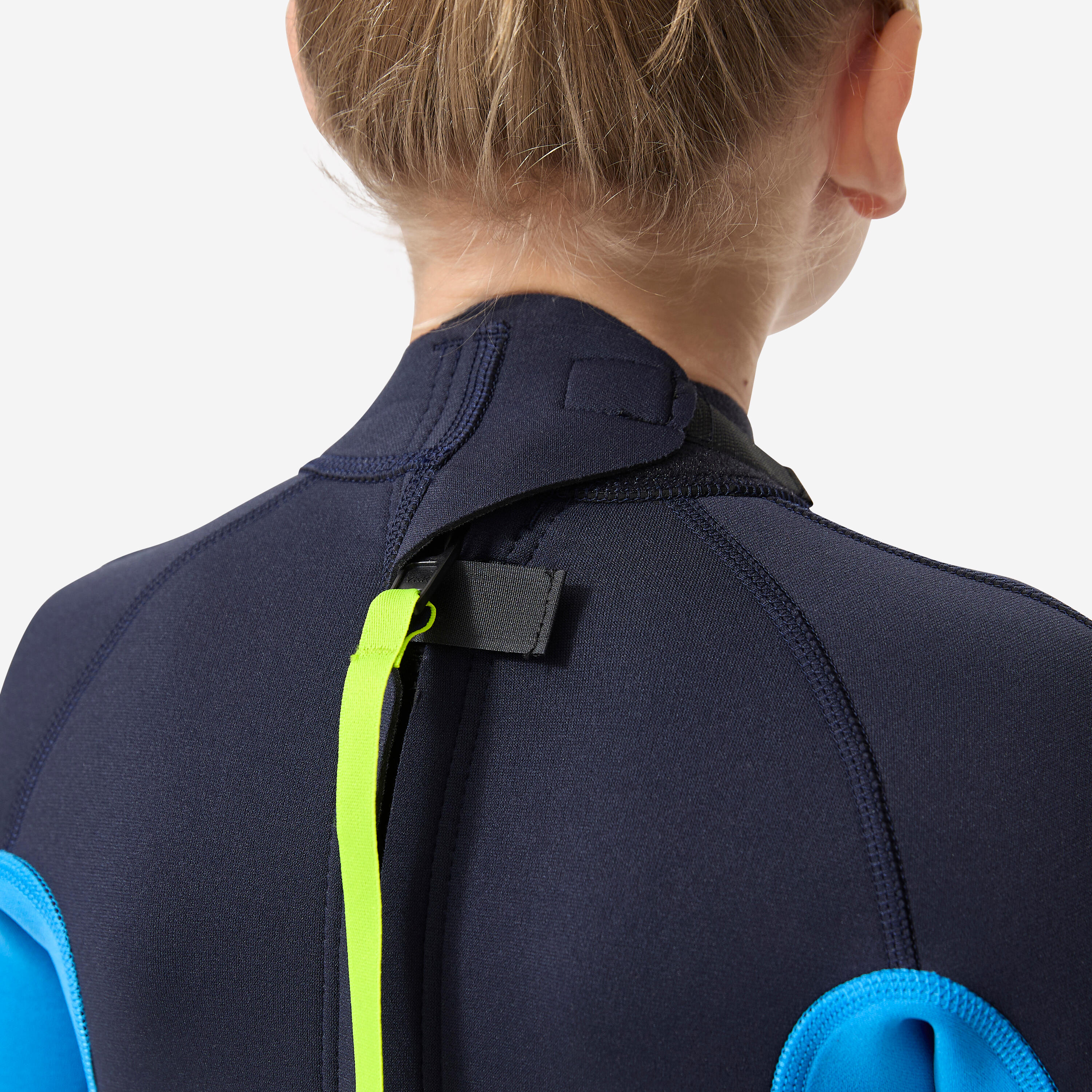 Laste täispikkuses kalipso 100 2/2, tumesinine - Decathlon