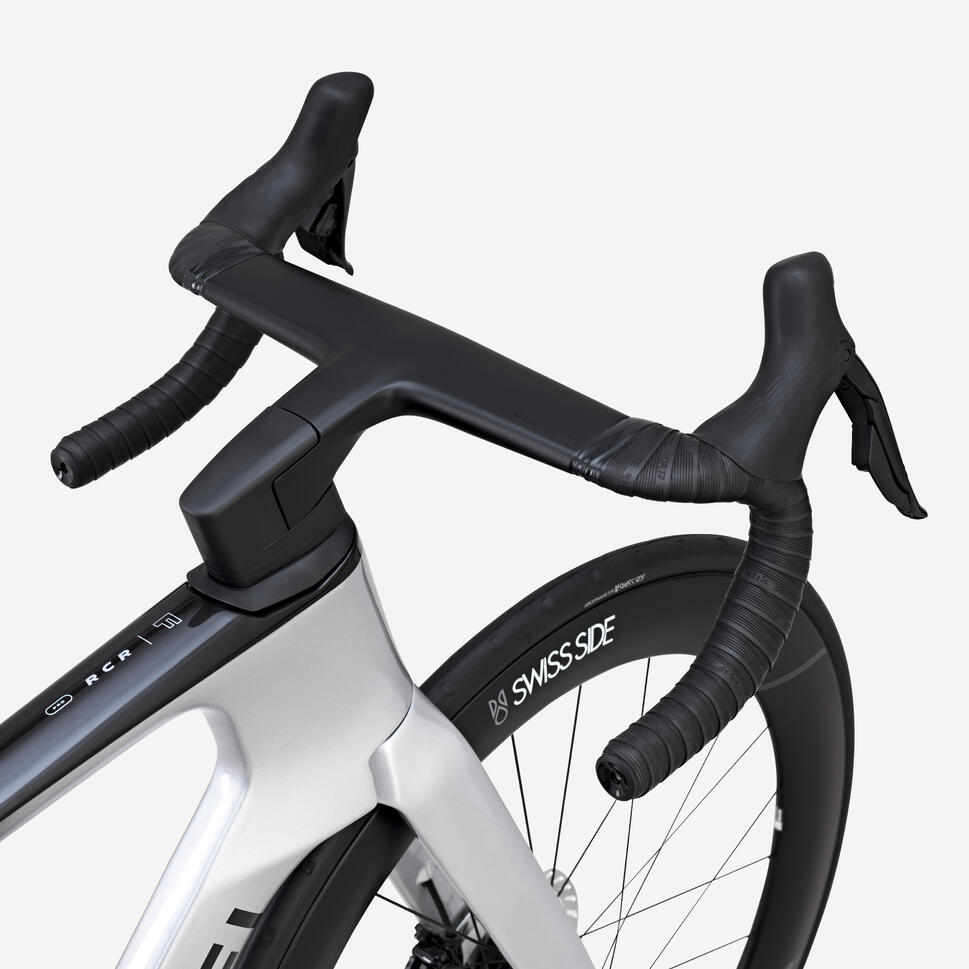 Velo de route Shimano 105 Di2 12V, RCR-F Pro Gris VAN RYSEL | Decathlon