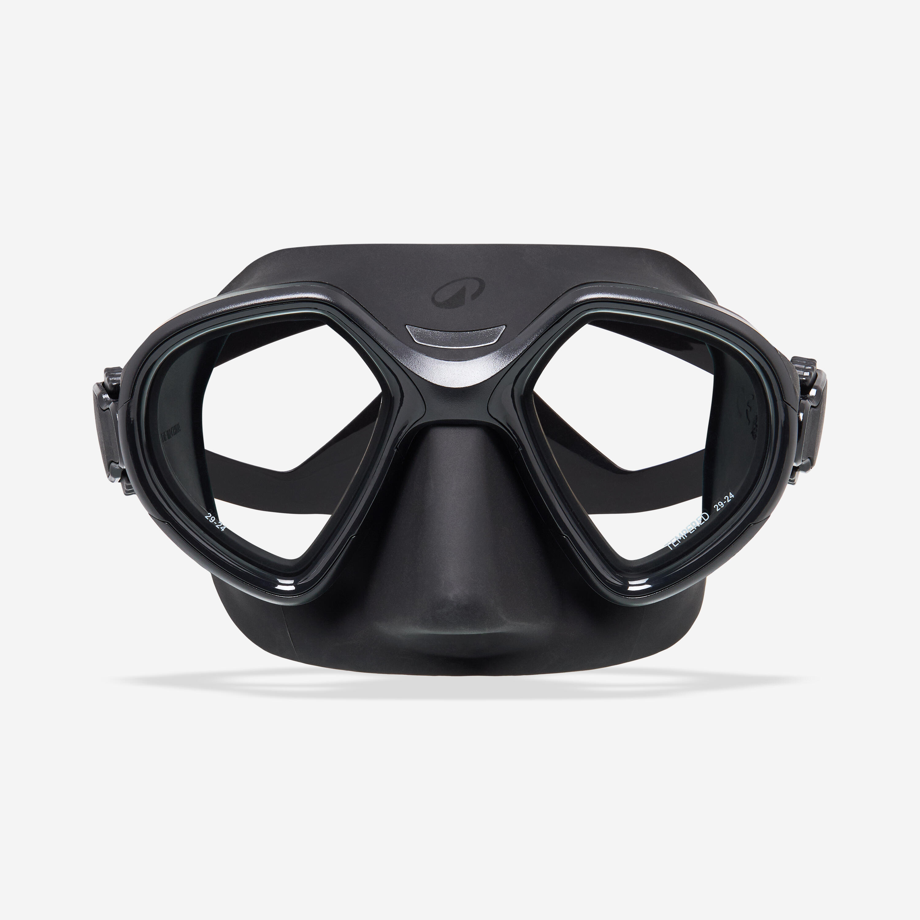 Tauchmaske Freediving Anti-Beschlag-Schutz kleines Volumen 500 Dual LV ...