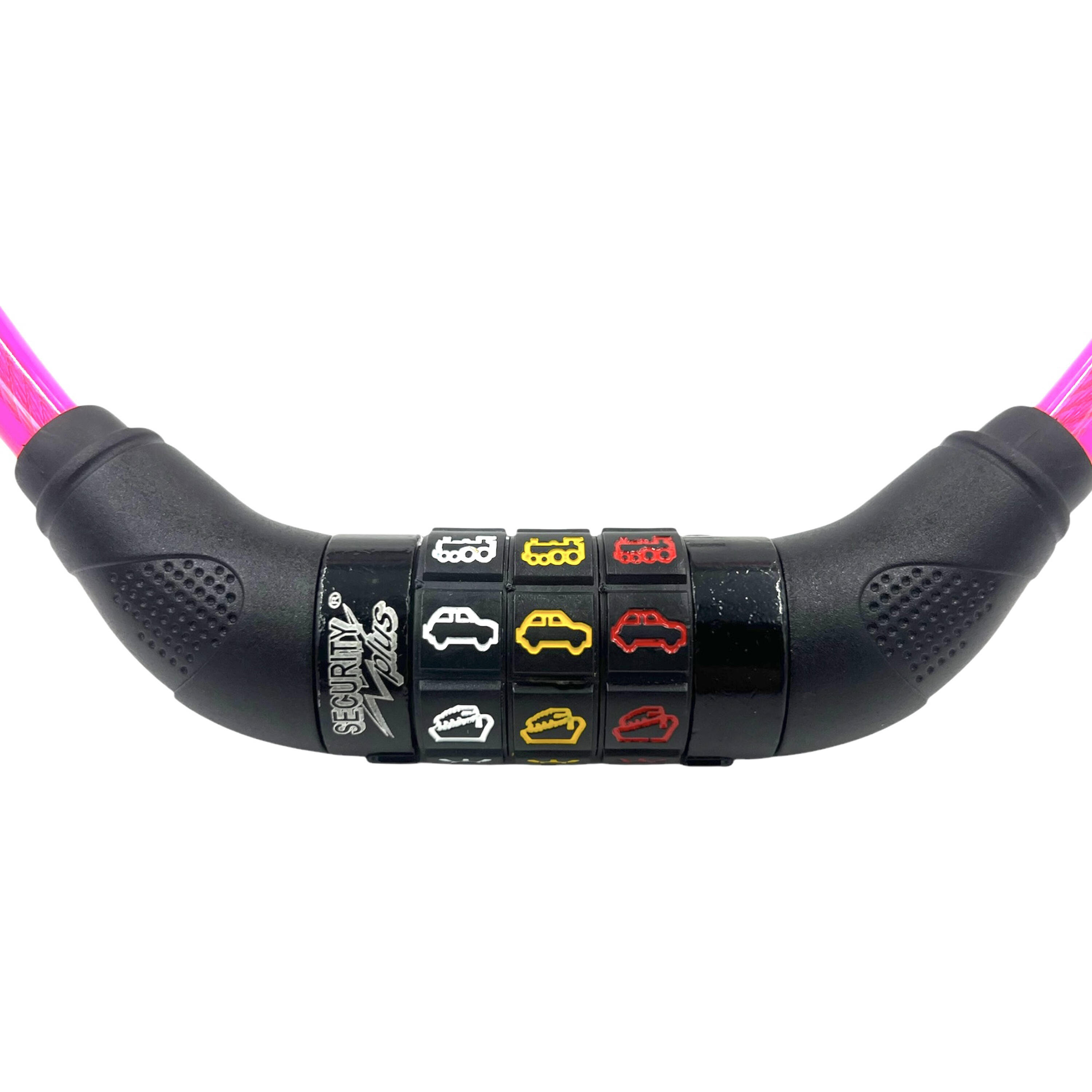 Kids' Bike Lock and accessories with symbols - Pink | Decathlon