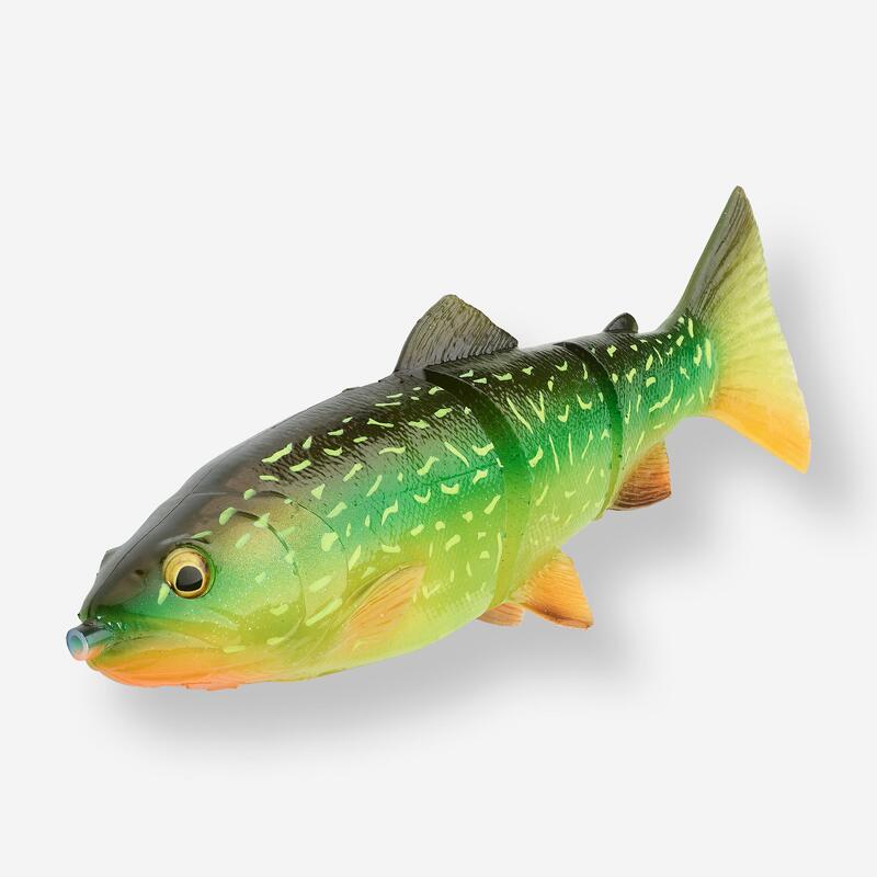 SAVAGE GEAR Swimbait Souple 4D LINE THRU TROUT SS 20 cm Yellow Chart exclusief bij Decathlon ...