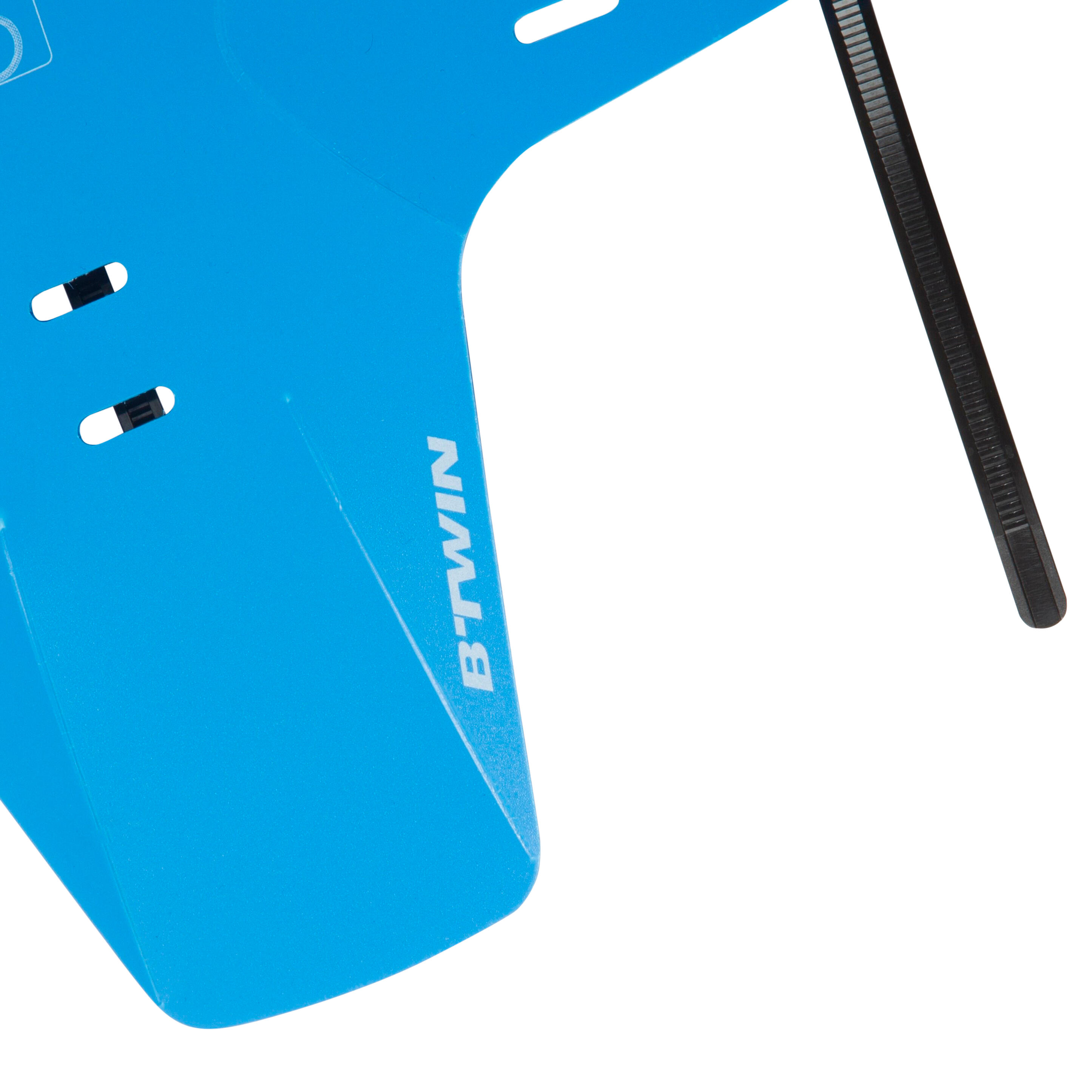 Mountain Bike Flash Front Mudguard - Blue - Decathlon