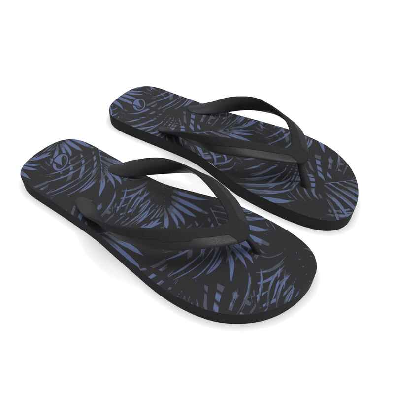 Tongs homme, 120 Palmit noir - Decathlon