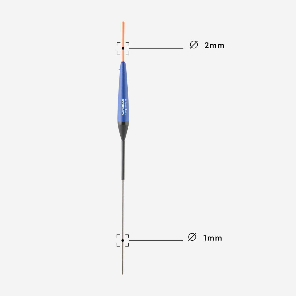 CAPERLAN SET 4 DOBBERS STATISCH VISSEN IN VIJVERS PF-F500 L1 X4 0,4 g 0,6 g 0,8 g 1 g | Decathlon