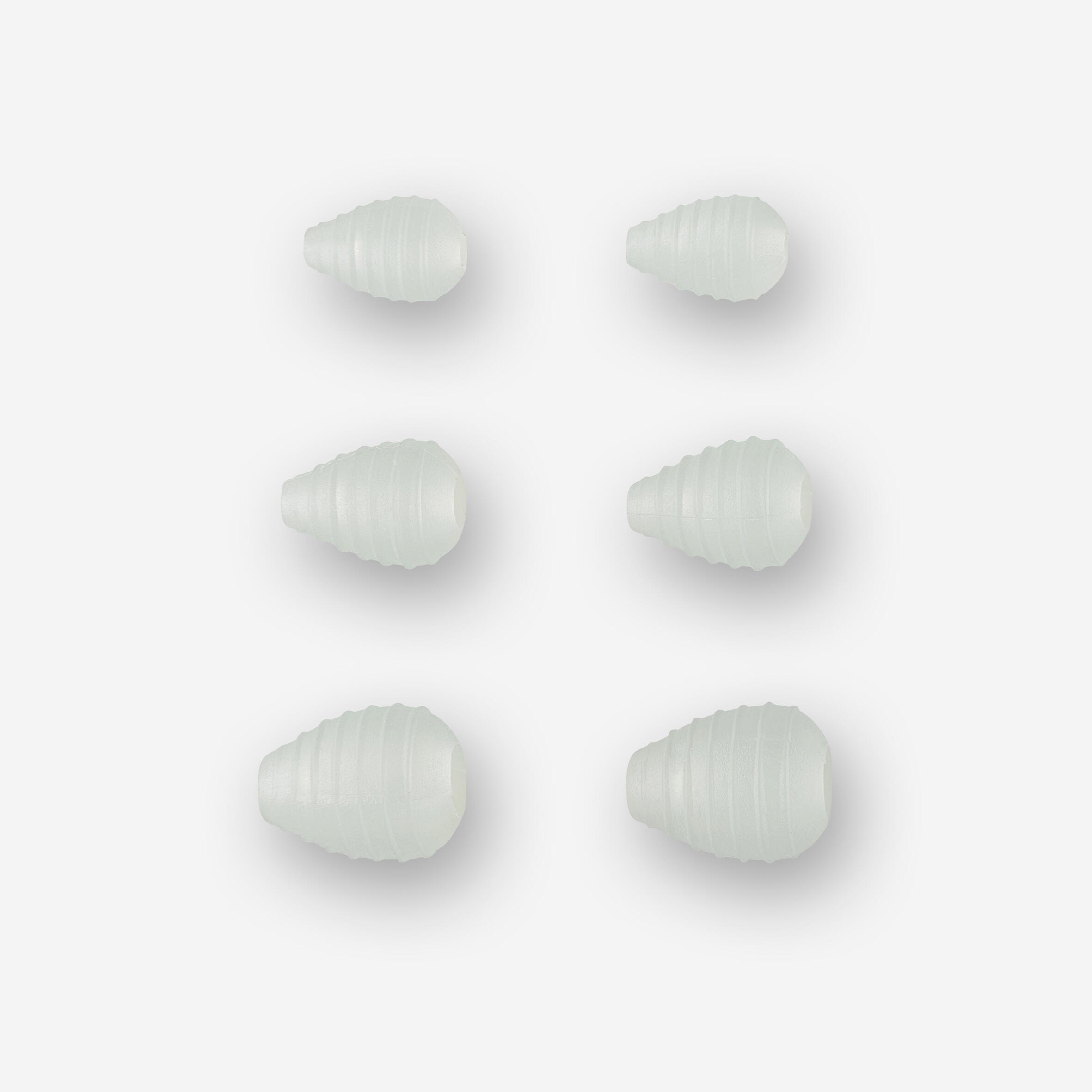 Pehmed täiskummi peatuspärlid toppõnge õngerakenditele, suurus XL, XXL ...