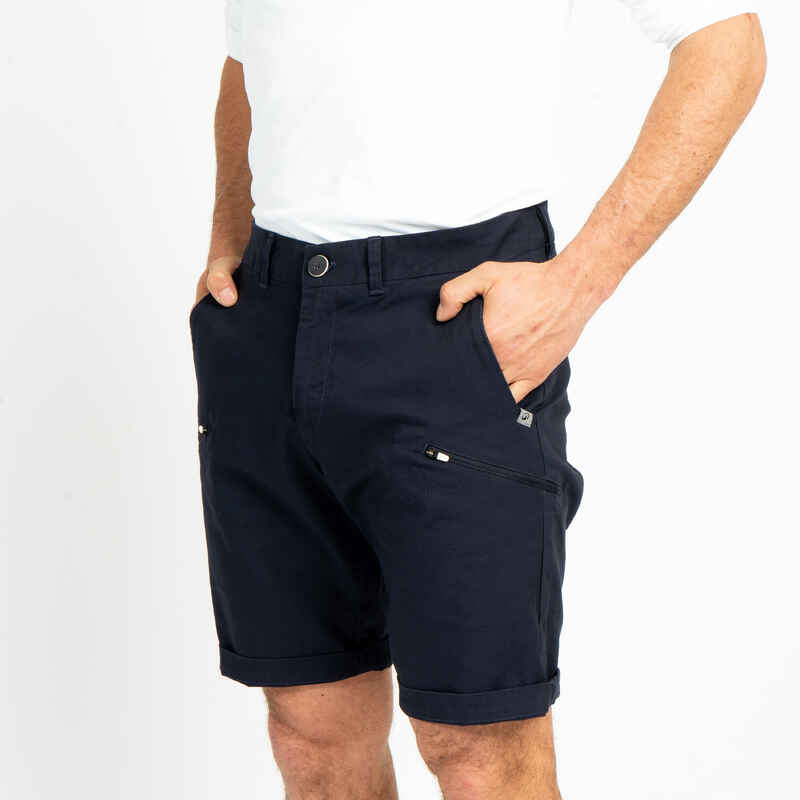 Men’s sailing Bermuda shorts - Sailing 100 navy - Decathlon