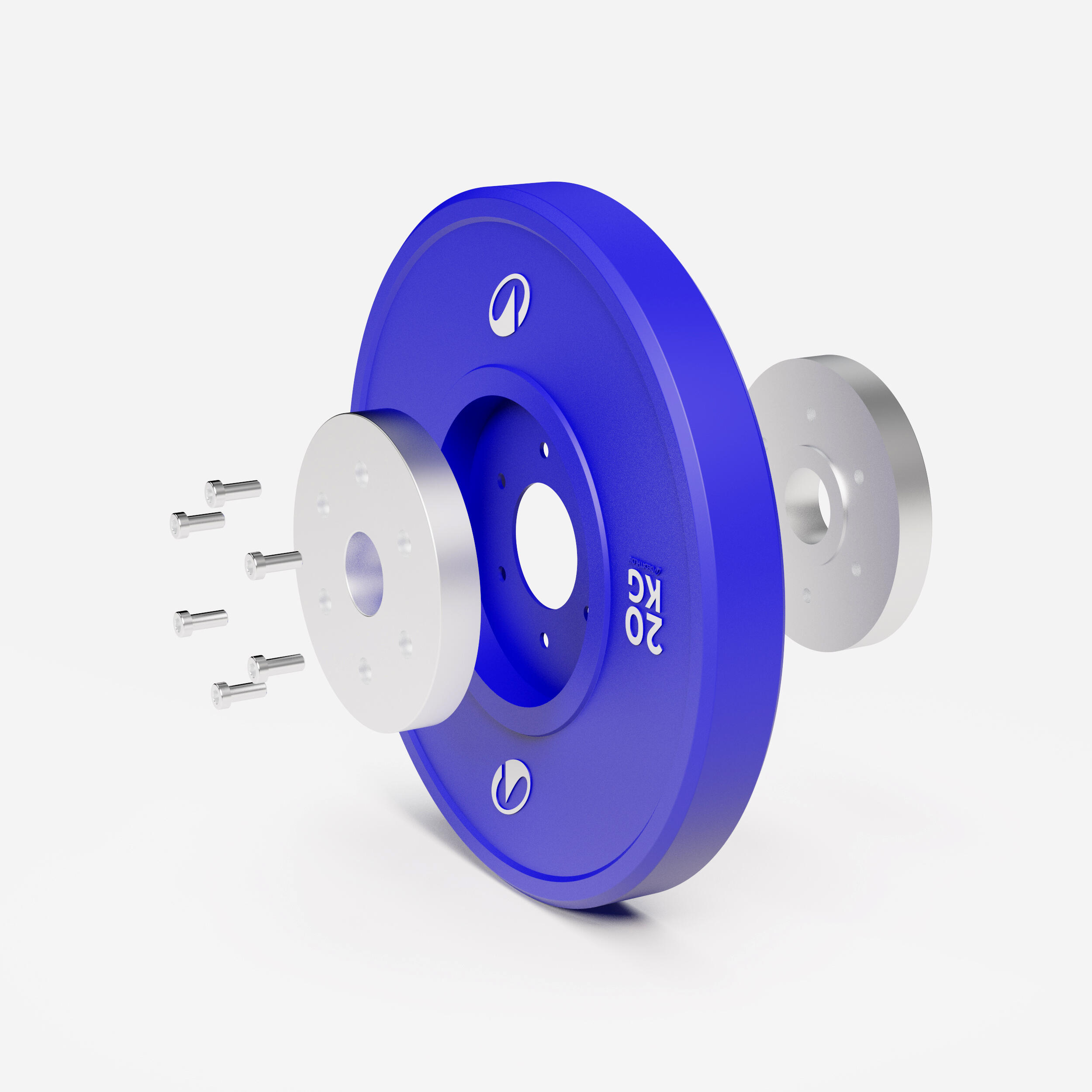 20 kg Calibrated Weight-Lifting Plate Sold Individually CORENGTH ...