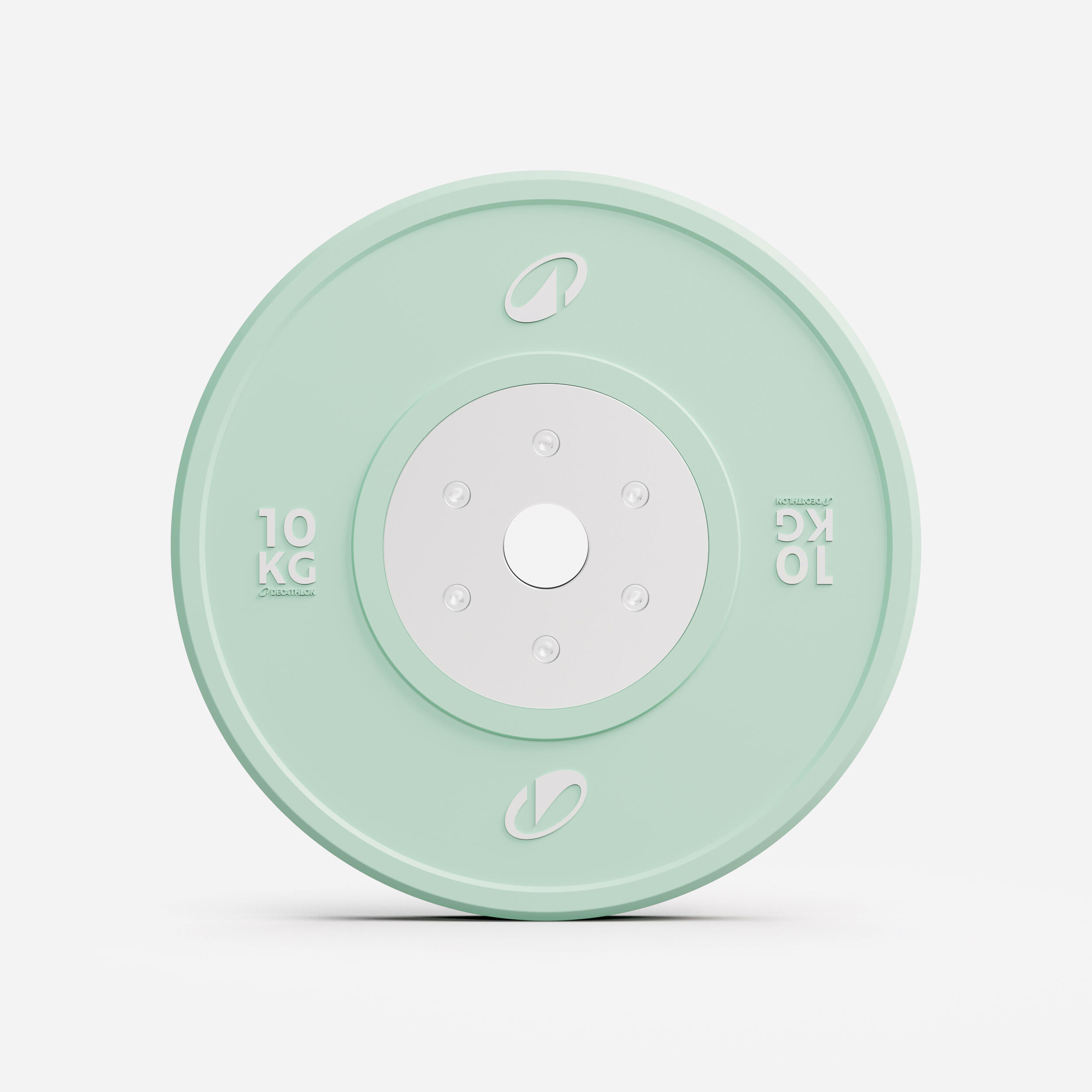 Weightlifting and Cross Training 10 kg Calibrated Plate - Pro - Decathlon