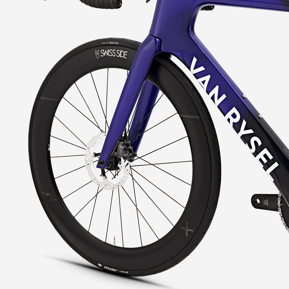 VAN RYSEL Racefiets Ultegra Di2 12V RCR-F Pro paars | Decathlon