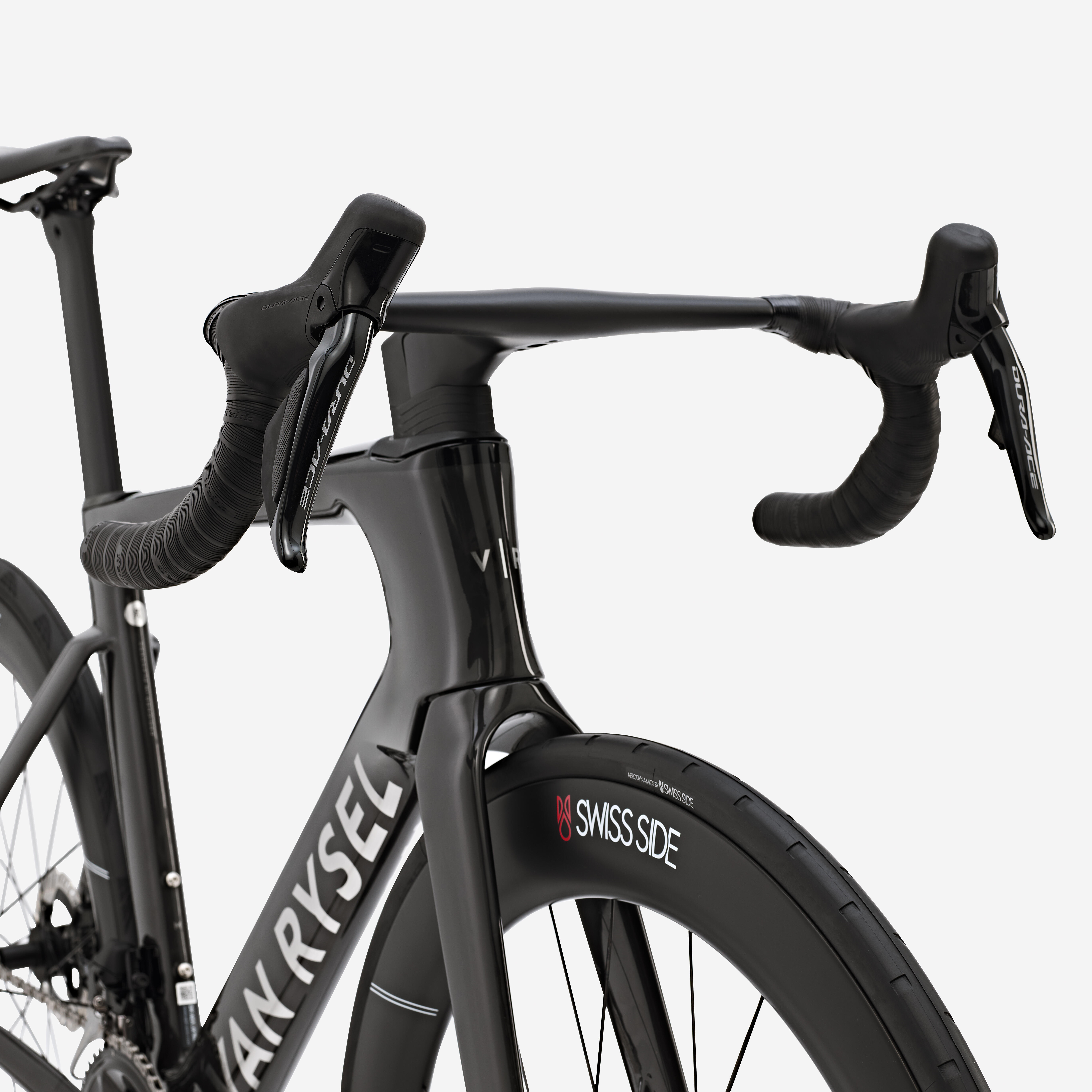 Šosejas velosipēds “Shimano Dura Ace Di2 12V, RCR-F2”, melns - Decathlon