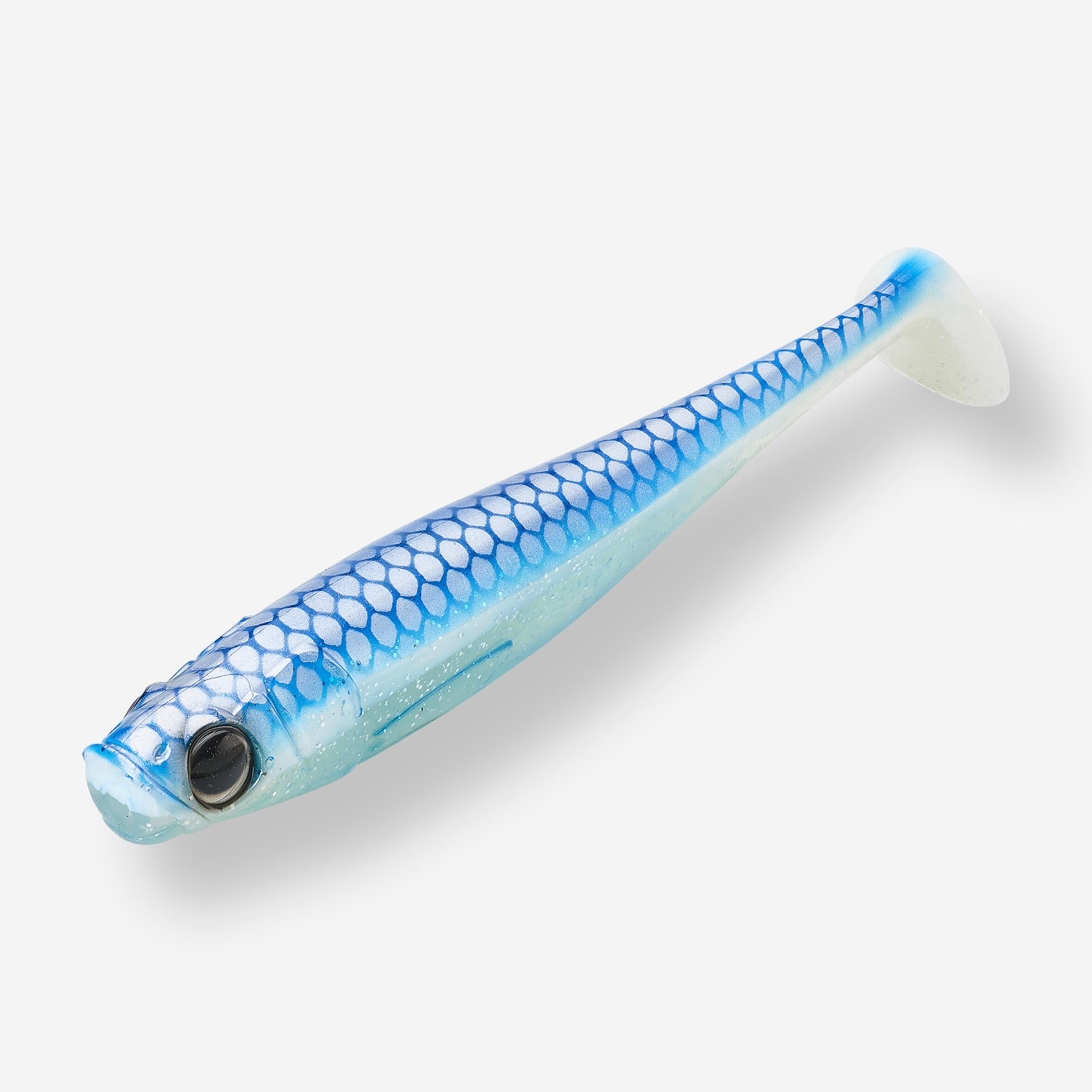 ROGEN SOFT SHAD PIKE LURE 200 BLUE X1 - Decathlon