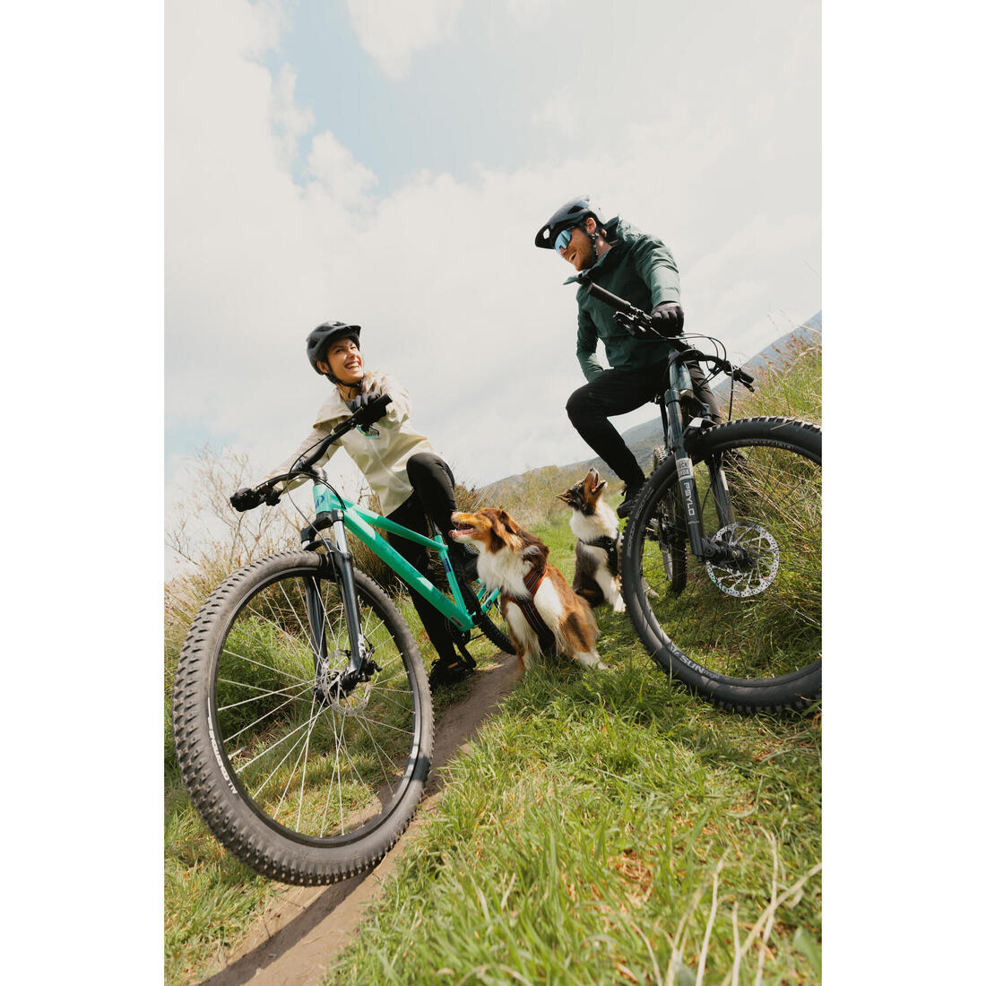 ROCKRIDER Tour mountainbike EXPL 100 groen 29" | Decathlon