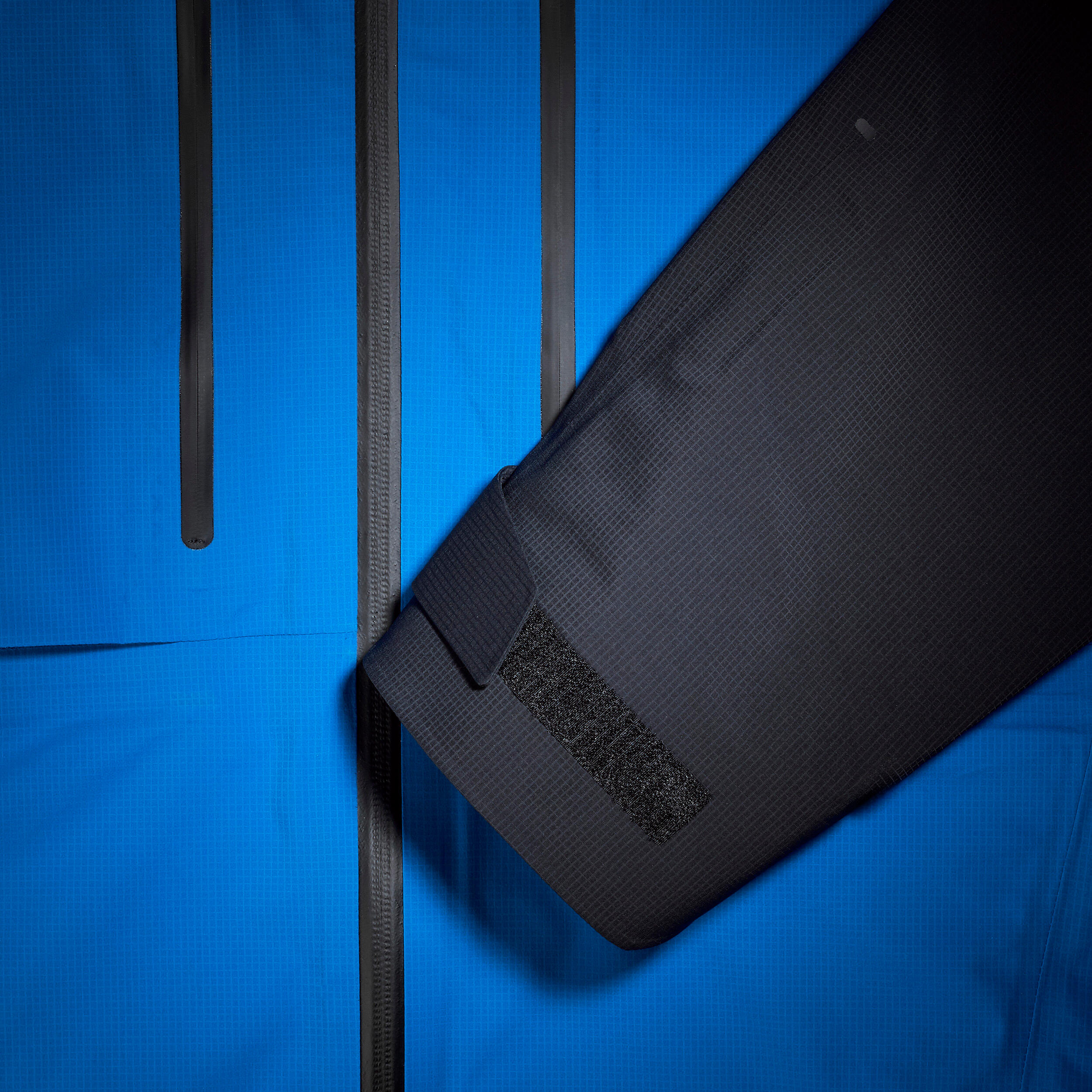 Men’s Wilder waterproof cross-country skiing jacket - Blue SIMOND ...