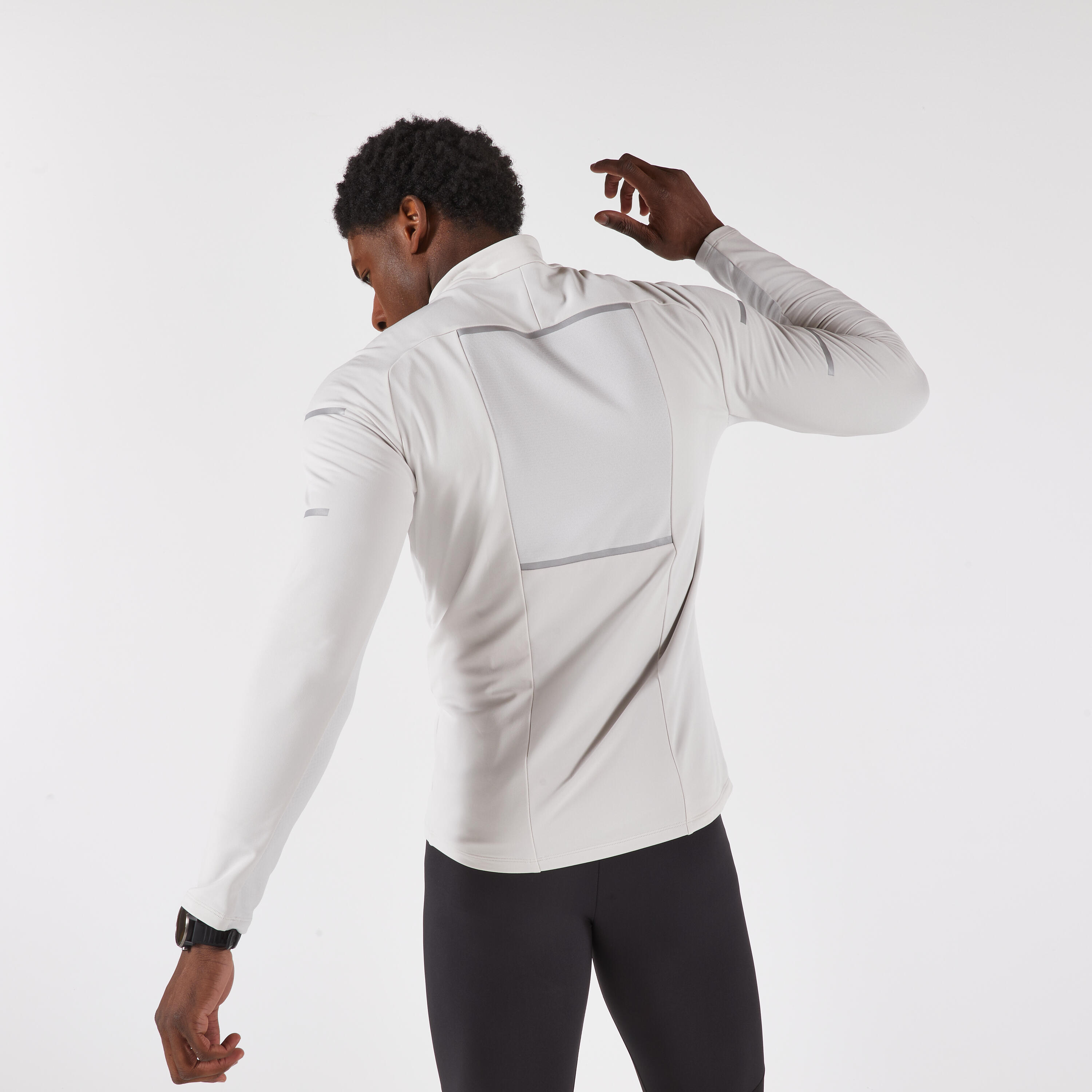 Laufjacke Herren - Run 900 Warm grau | Decathlon