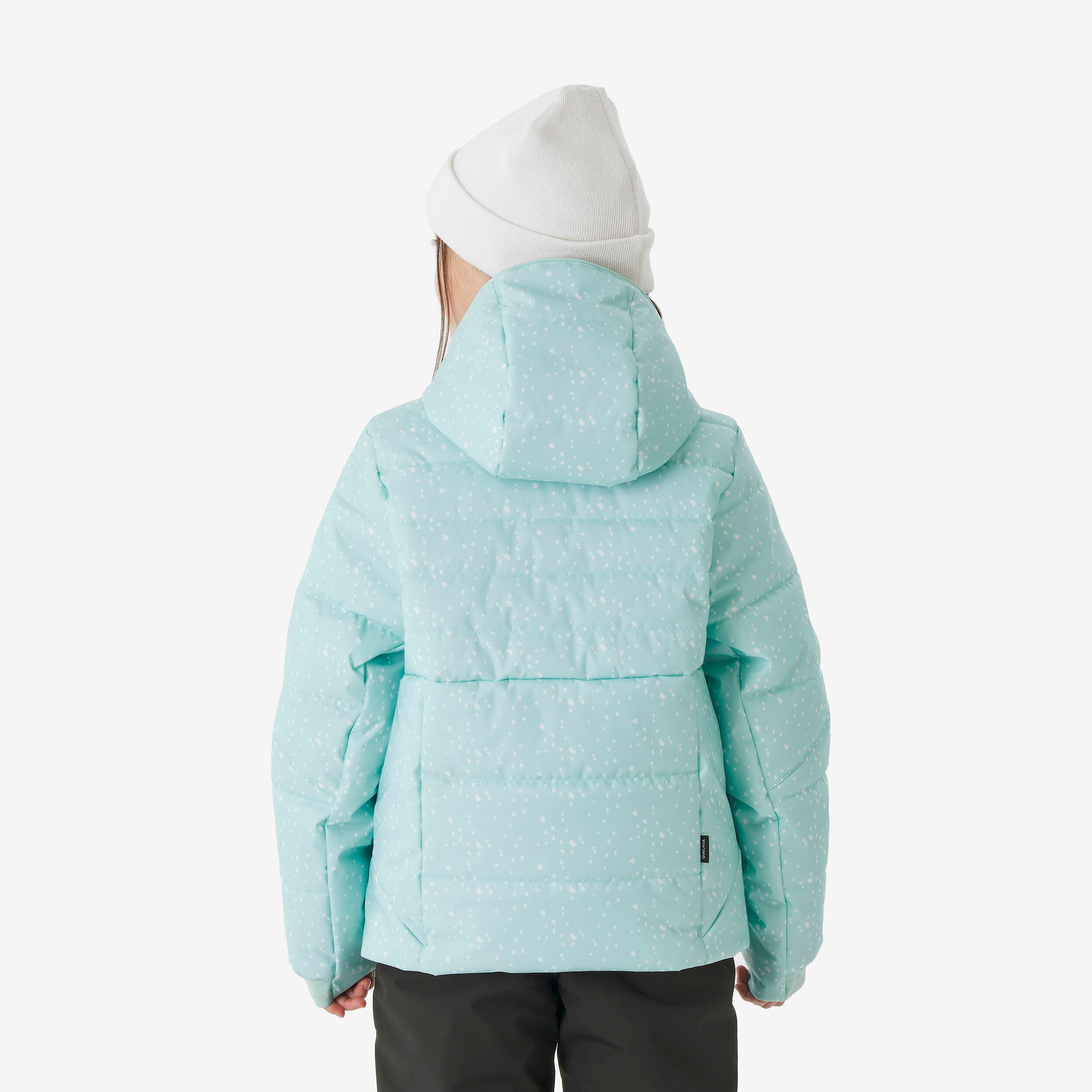 Bērnu (6–14 gadi) silta slēpošanas jaka “100 Warm”, tirkīza - Decathlon