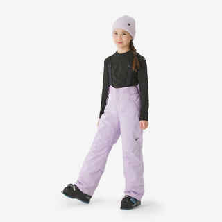Wedze Pantalón De Ski Impermeable Niños Negro - 500 Pnf