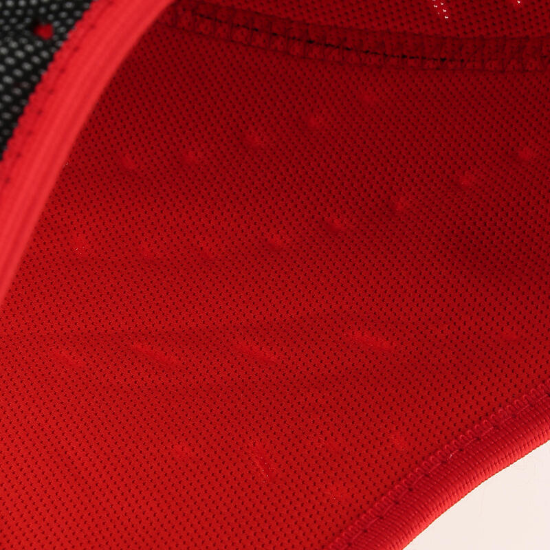 Scrum cap Full H 700 volwassenen grijs/rood | OFFLOAD | Decathlon.nl