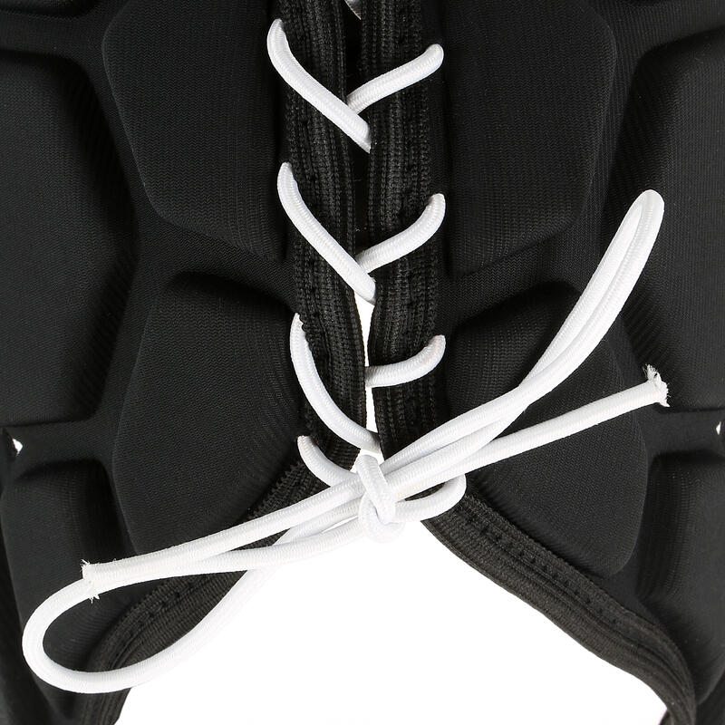 500 Kids' Rugby Scrum Cap - Black/Grey OFFLOAD - Decathlon