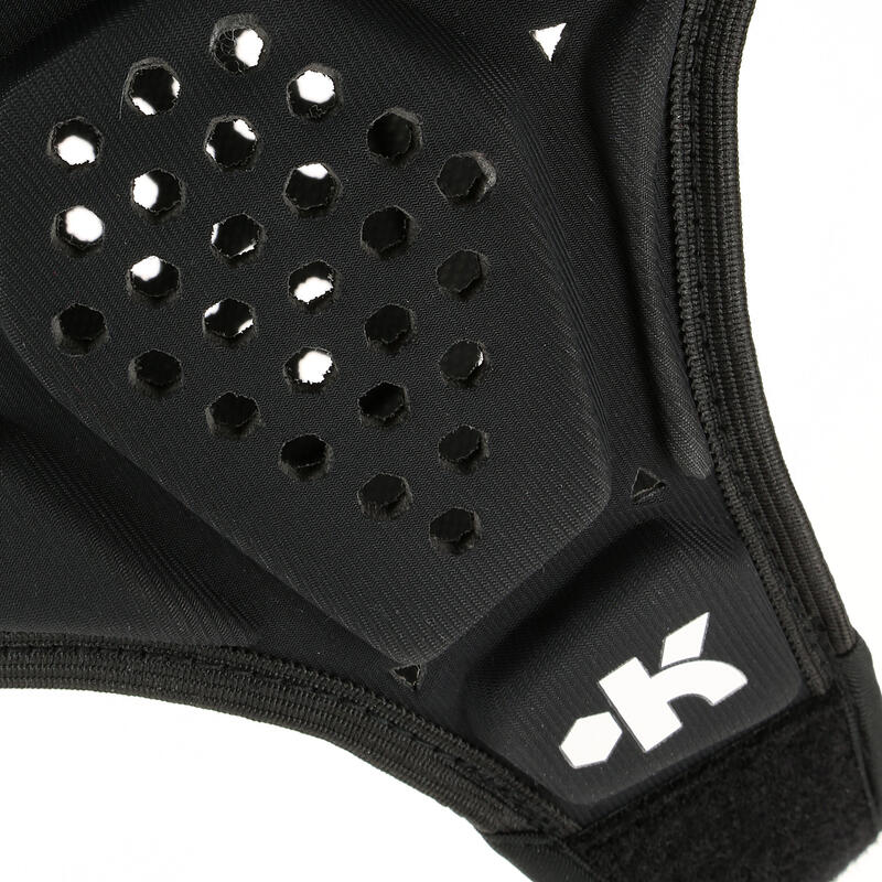 500 Kids' Rugby Scrum Cap - Black/Grey OFFLOAD - Decathlon