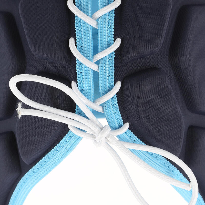 500 Kids' Rugby Scrum Cap - Black/Grey OFFLOAD - Decathlon