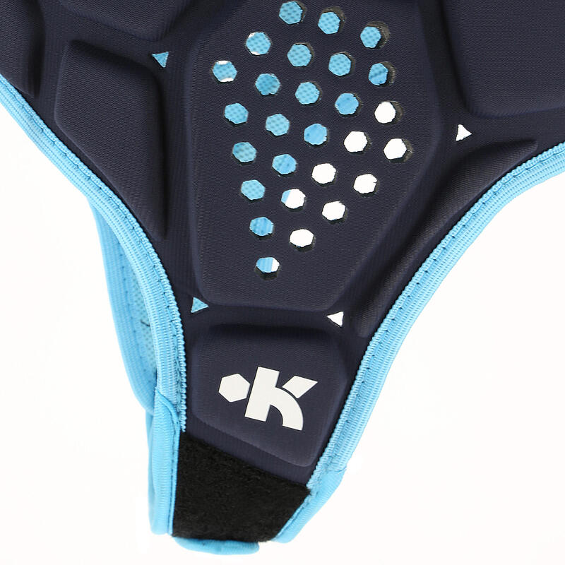 500 Kids' Rugby Scrum Cap - Black/Grey OFFLOAD - Decathlon