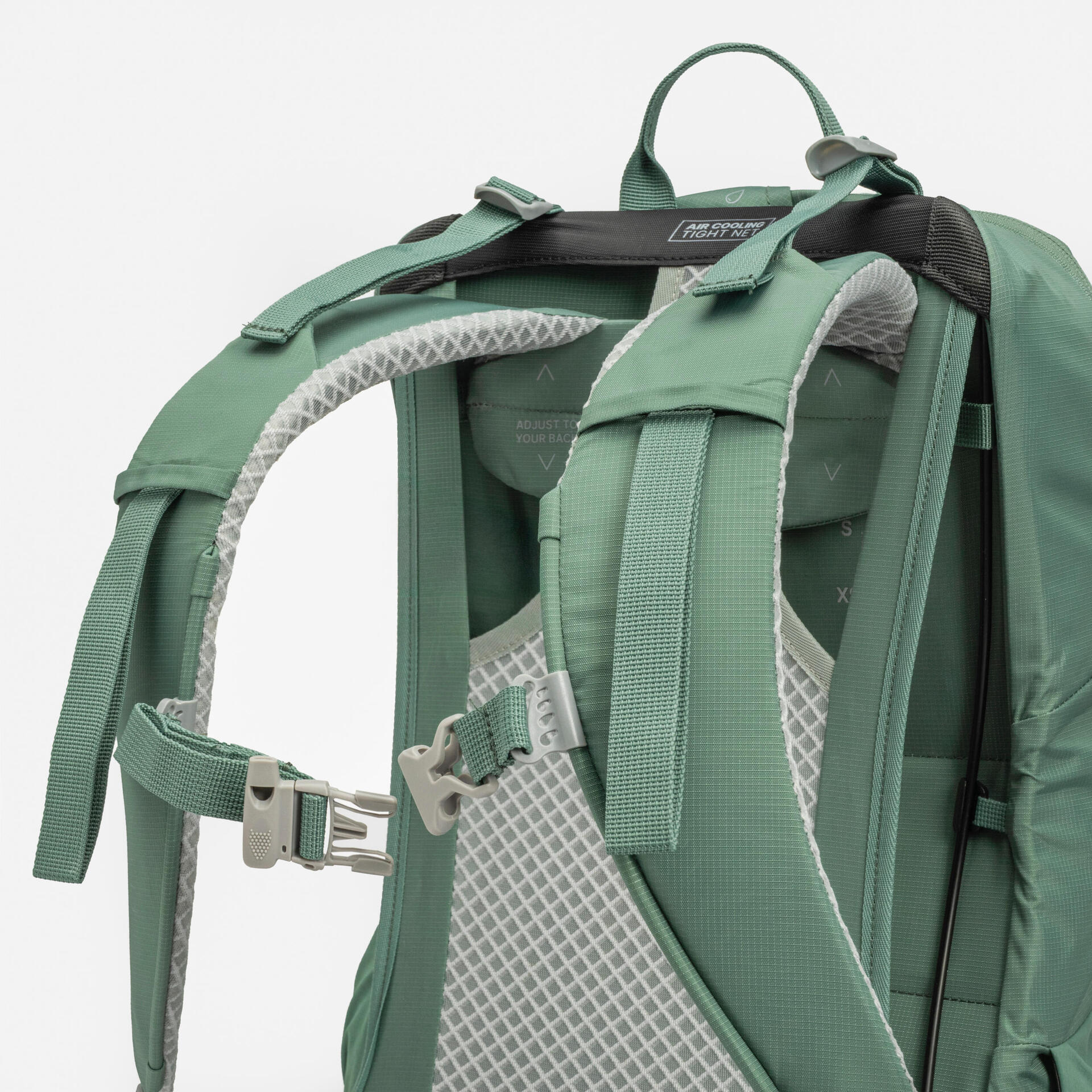 25 L Ventilated Hiking Backpack, MH500 - Green
