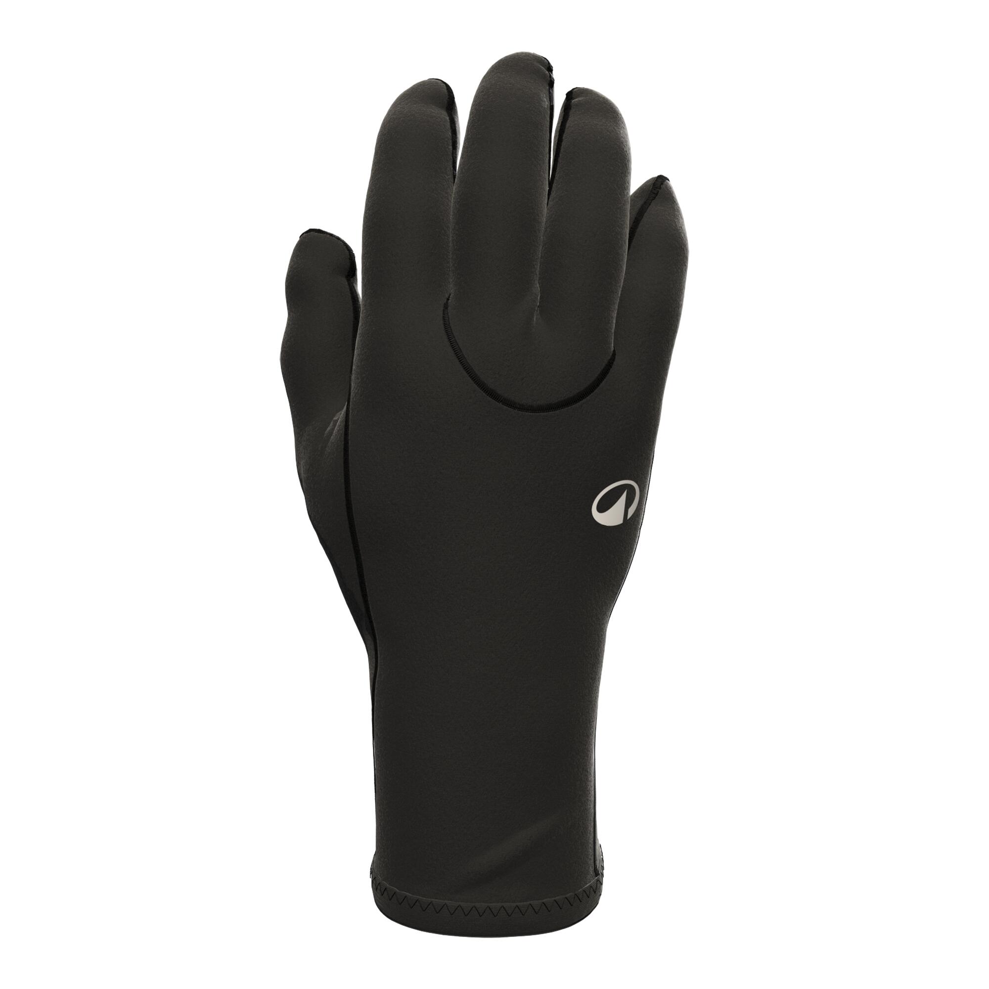Diving gloves 3mm neoprene Basic - black SUBEA | Decathlon
