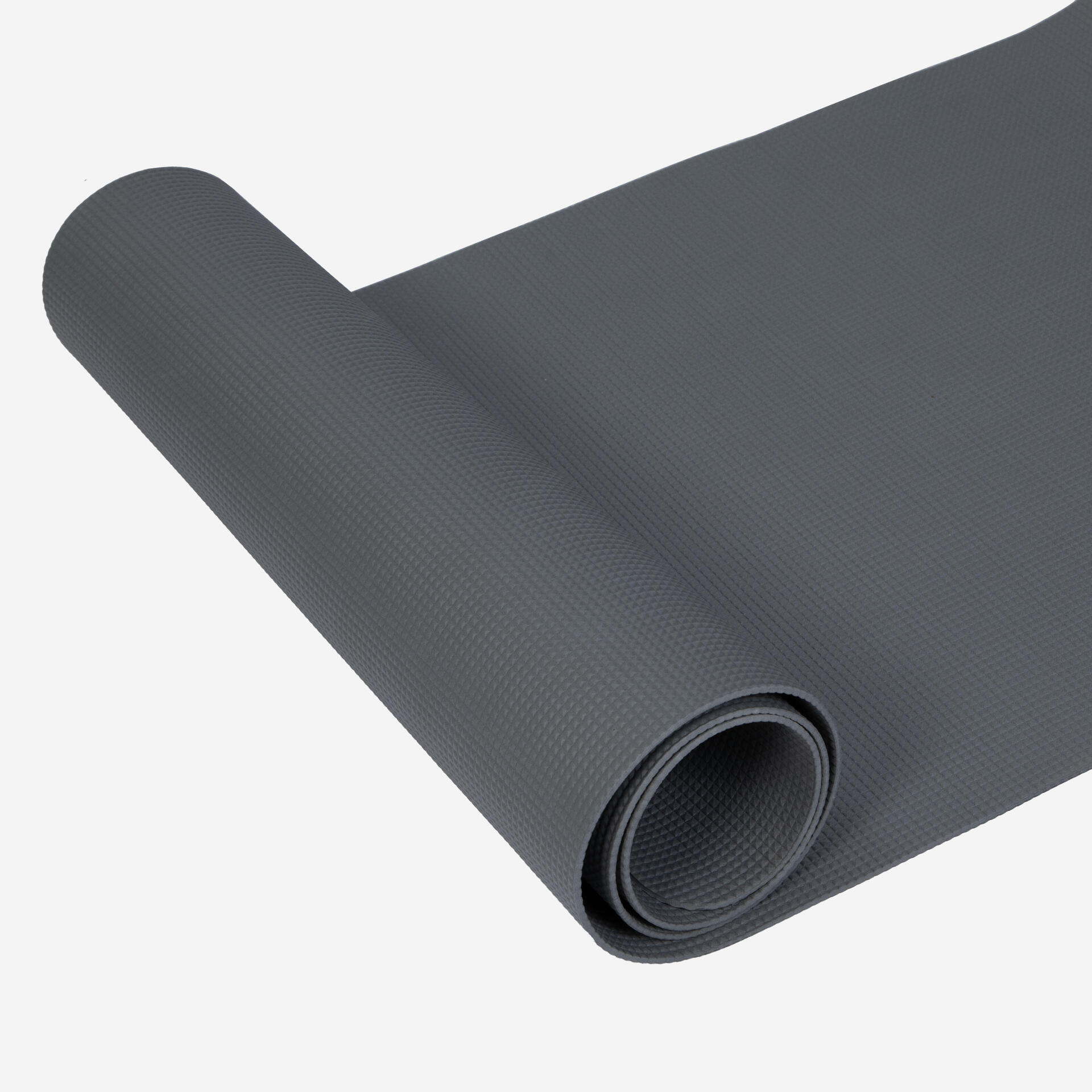Yoga mat basic 4mm - grey