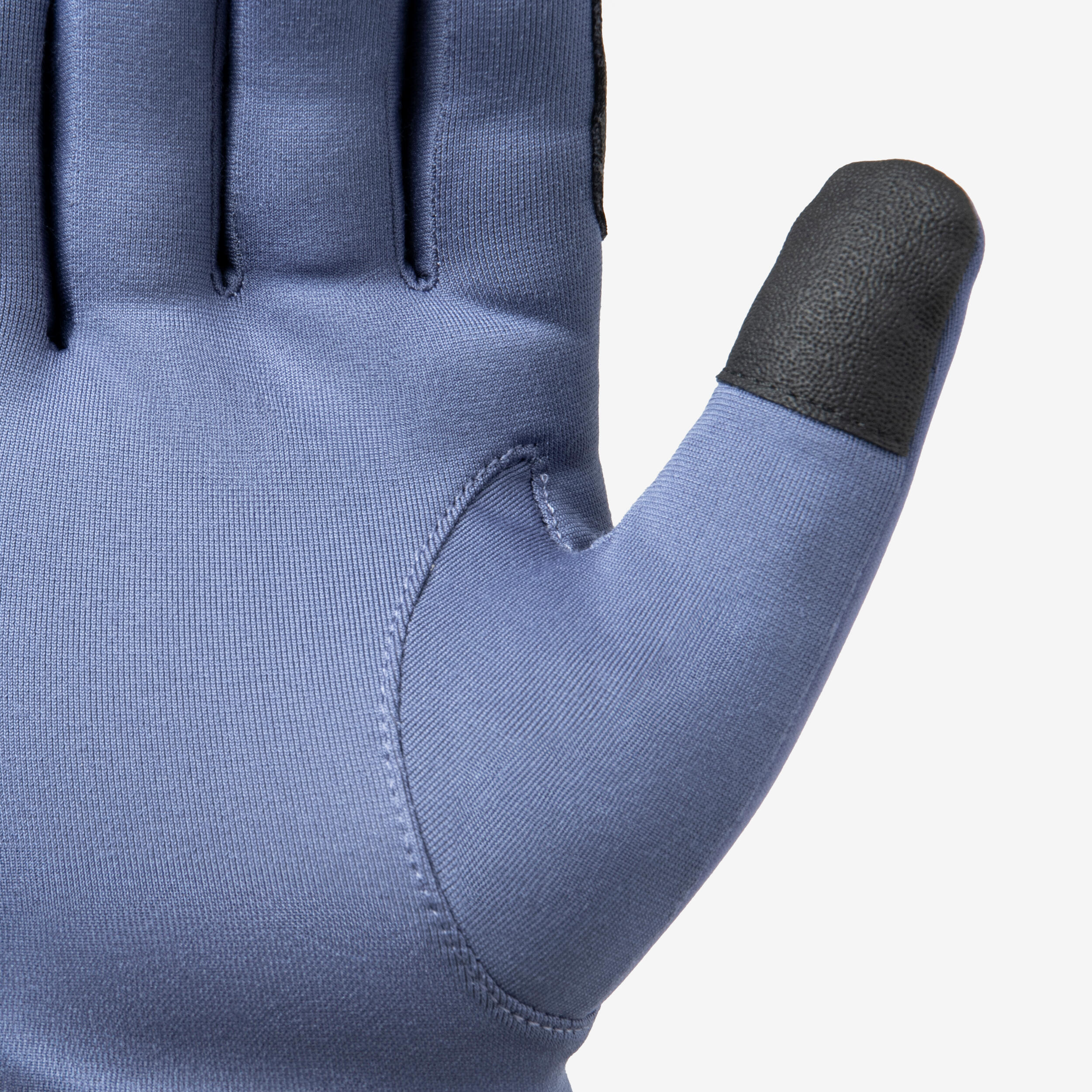 Kids' Warm Horse Riding Gloves 100 Warm - Comet Blue - Decathlon