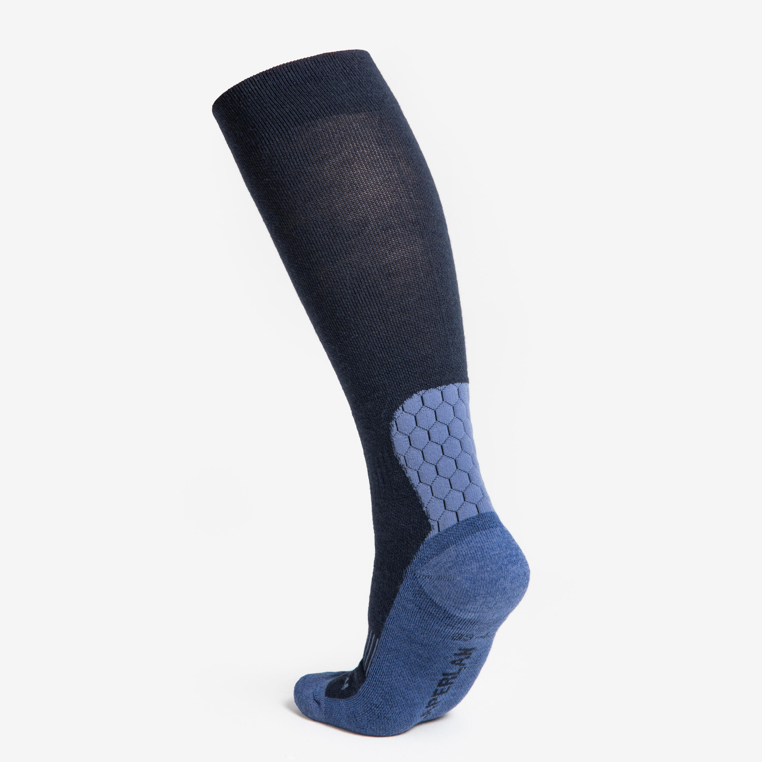 Warm Horseback Riding Socks - Asphalt blue - Caperlan - Decathlon