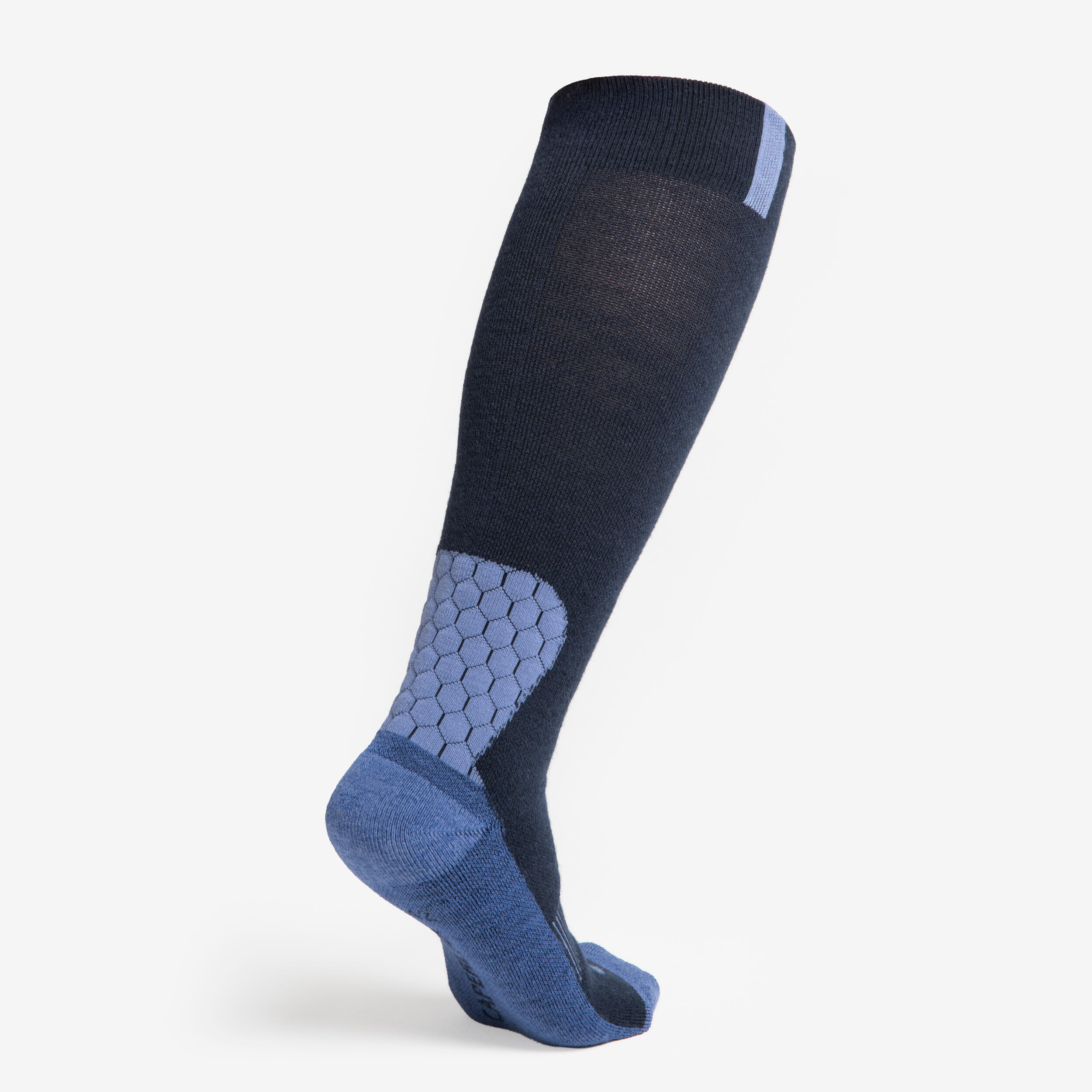 Adult Warm Horse Riding Socks - Blue CAPERLAN | Decathlon