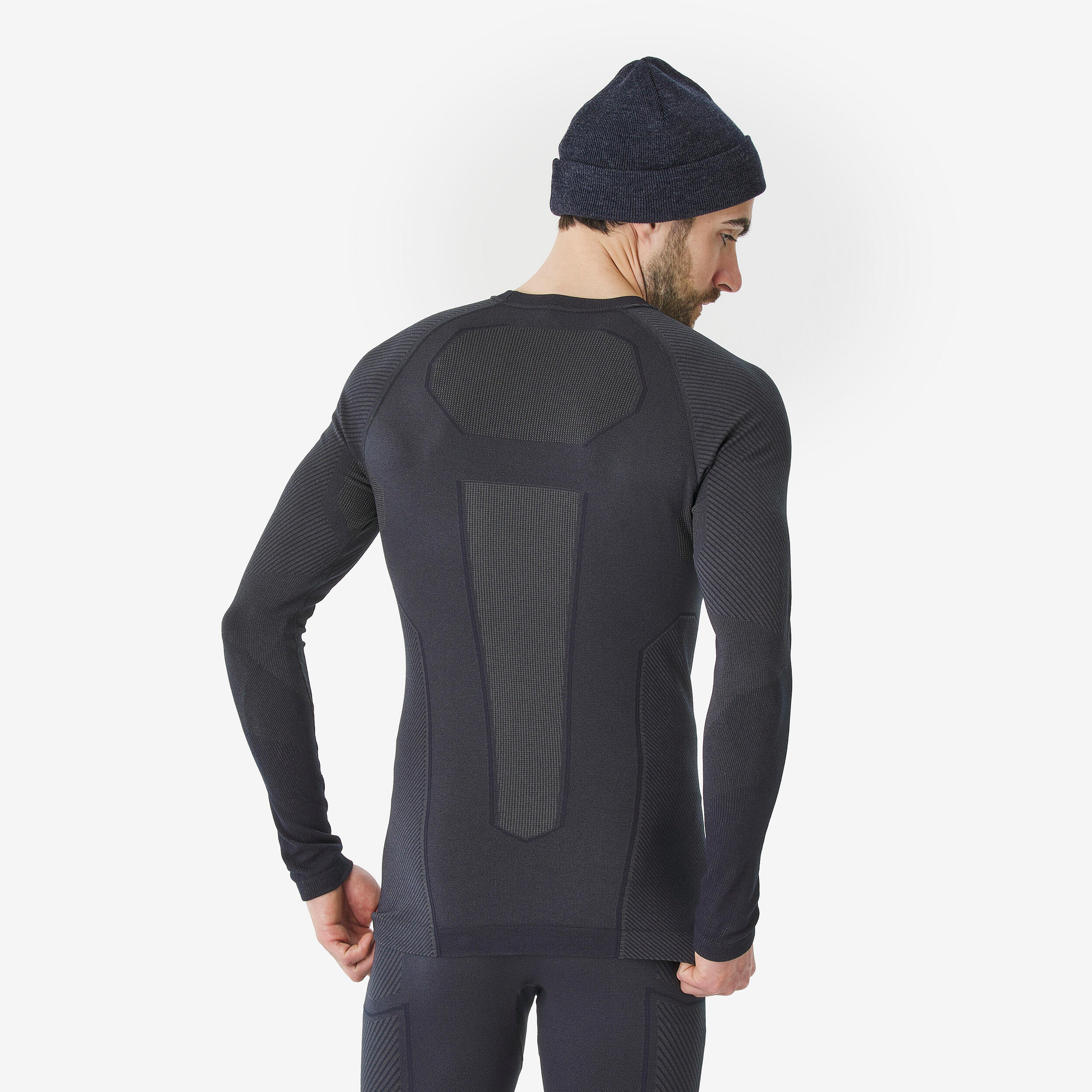 Men's thermal and breathable base layer, BL TOP 900 tech navy blue ...