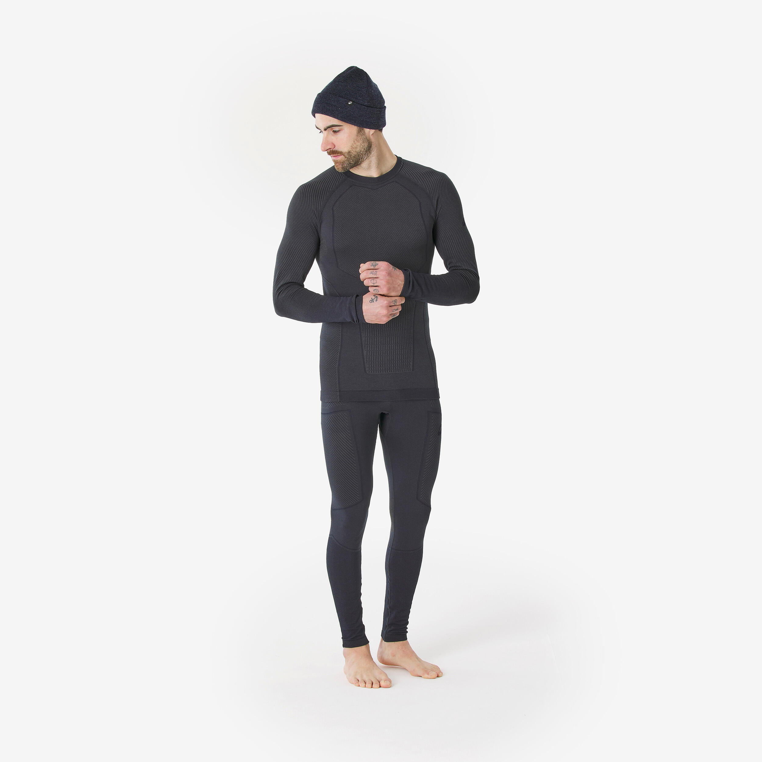 Men's thermal and breathable base layer, BL TOP 900 tech navy blue ...