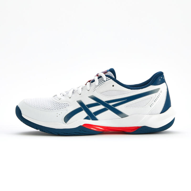 Chaussures pour Sport d'intérieur Homme, Gel Rocket 12 bleu blanc ASICS ...