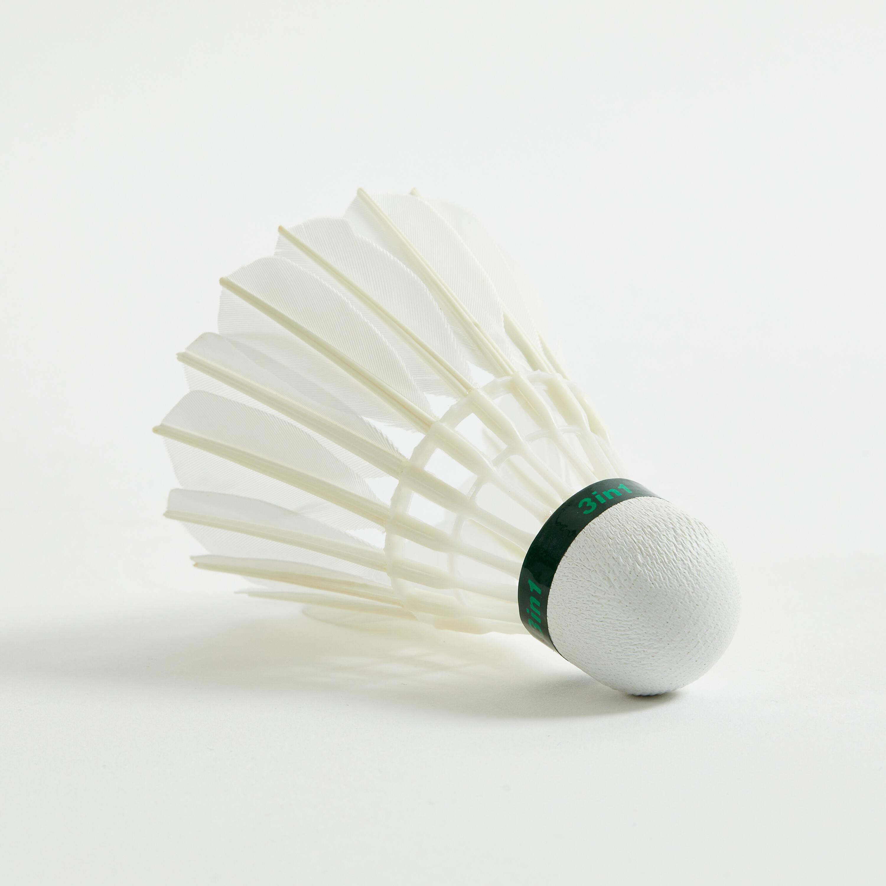Badminton Shuttlecock Hybrid 5000 Set of 12 Speed 77 - Decathlon