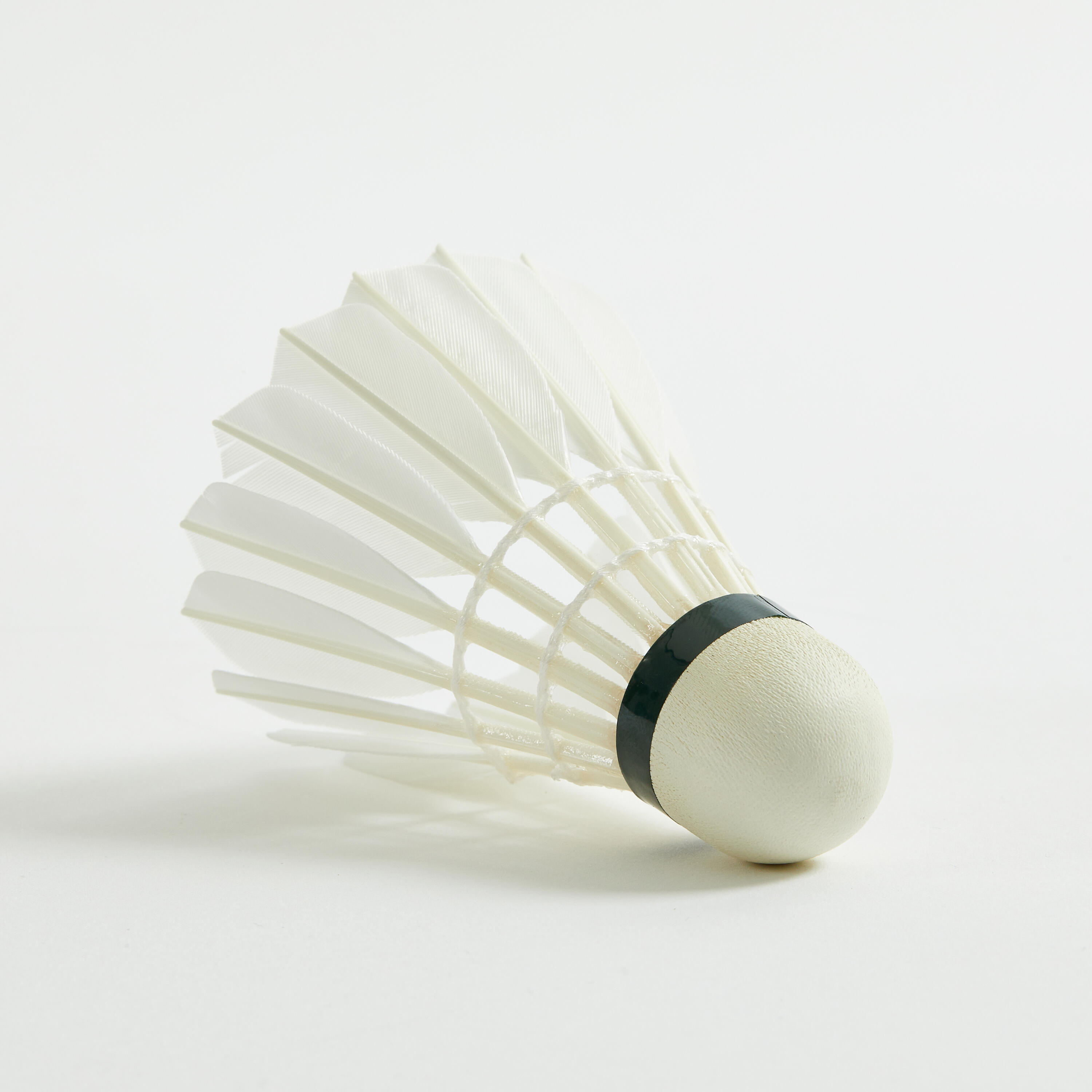 Badminton Feather Shuttlecock AS 20 Set of 12 Speed 77 YONEX | Decathlon