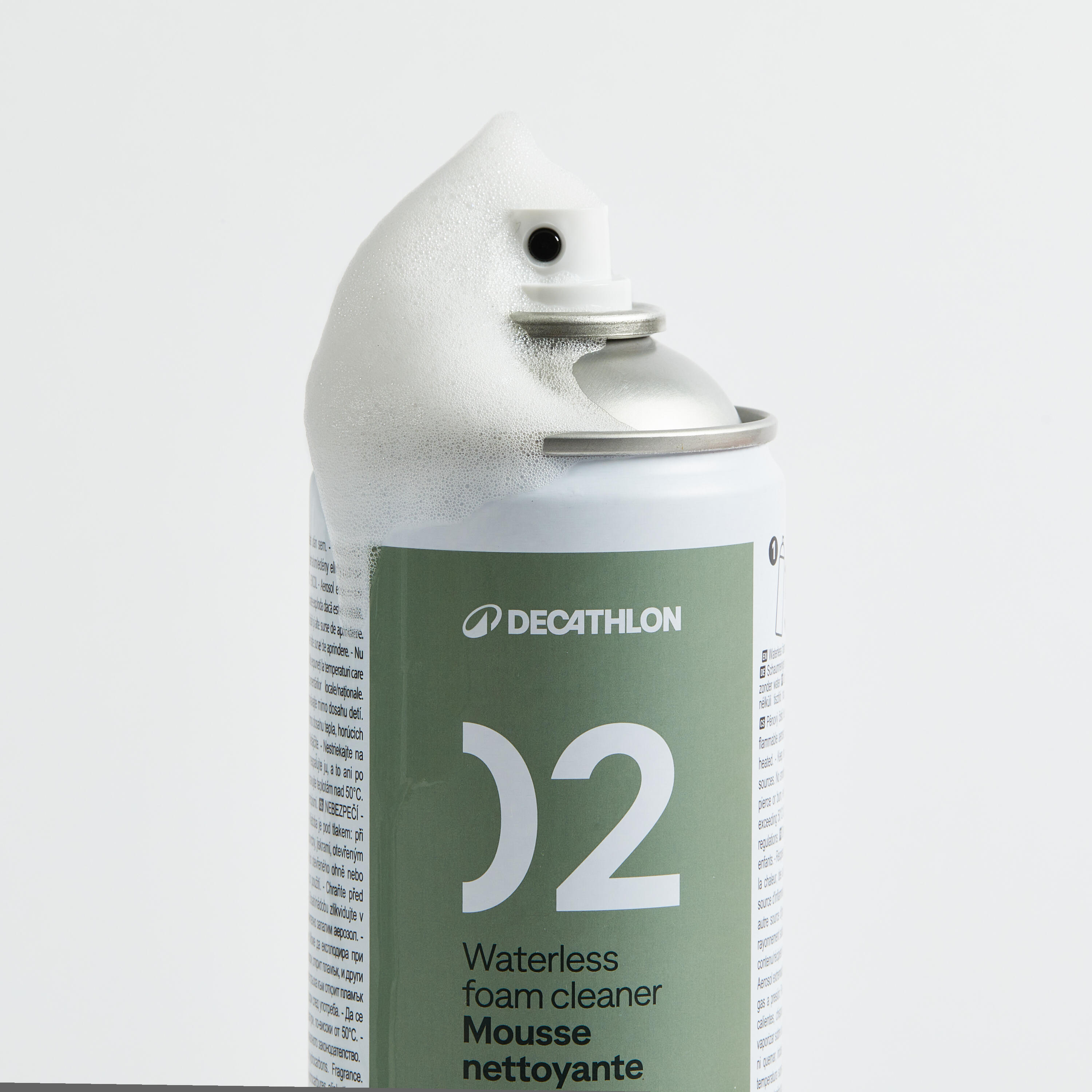 WATERLESS BIKE CLEANING SPONGE AEROSOL 500 ML | Decathlon