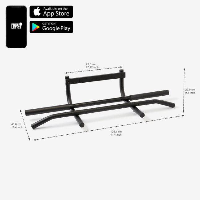 Barre de traction sur porte de musculation DOMYOS | Decathlon