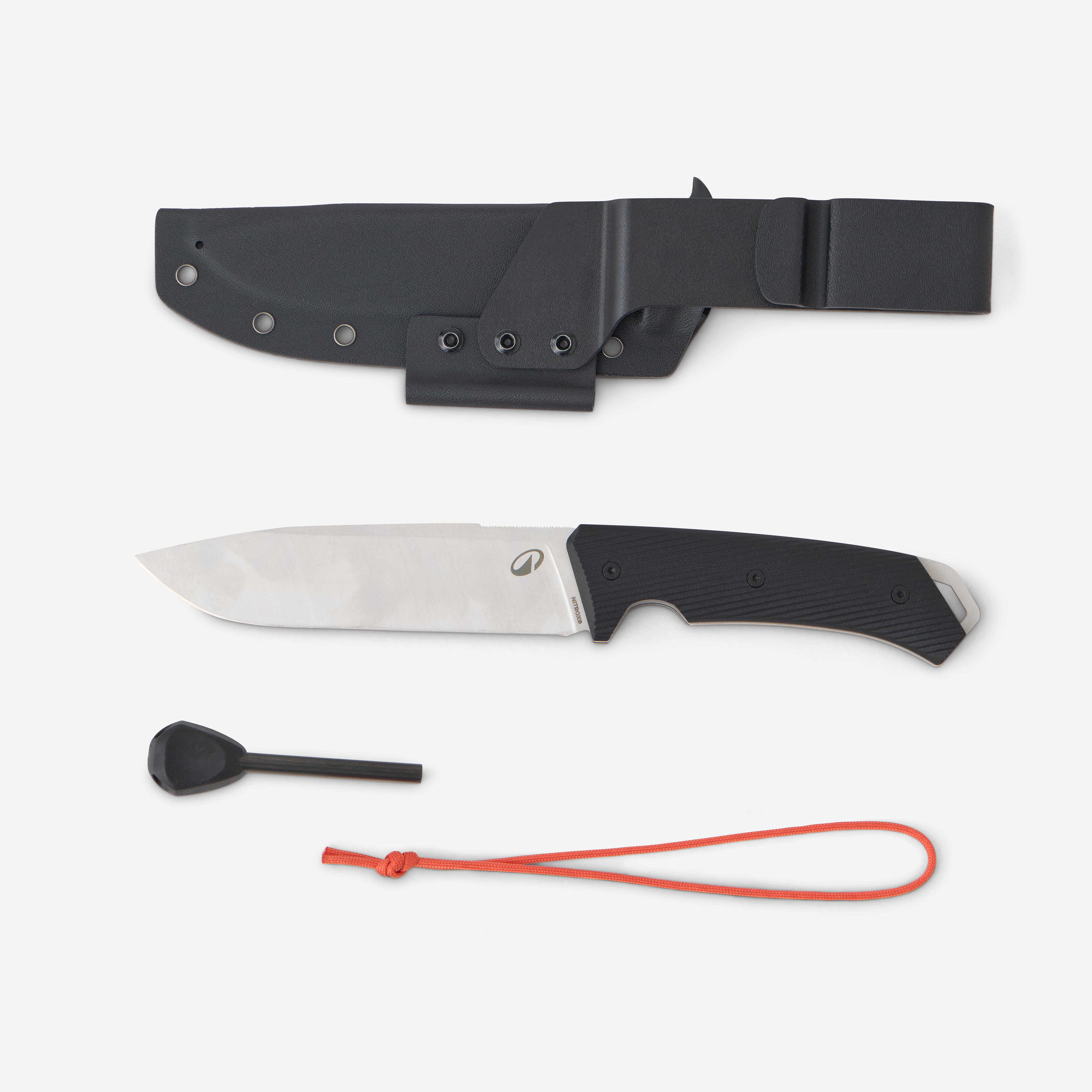Sika 150 FR 15 cm fixed blade bushcraft survival knife - Decathlon
