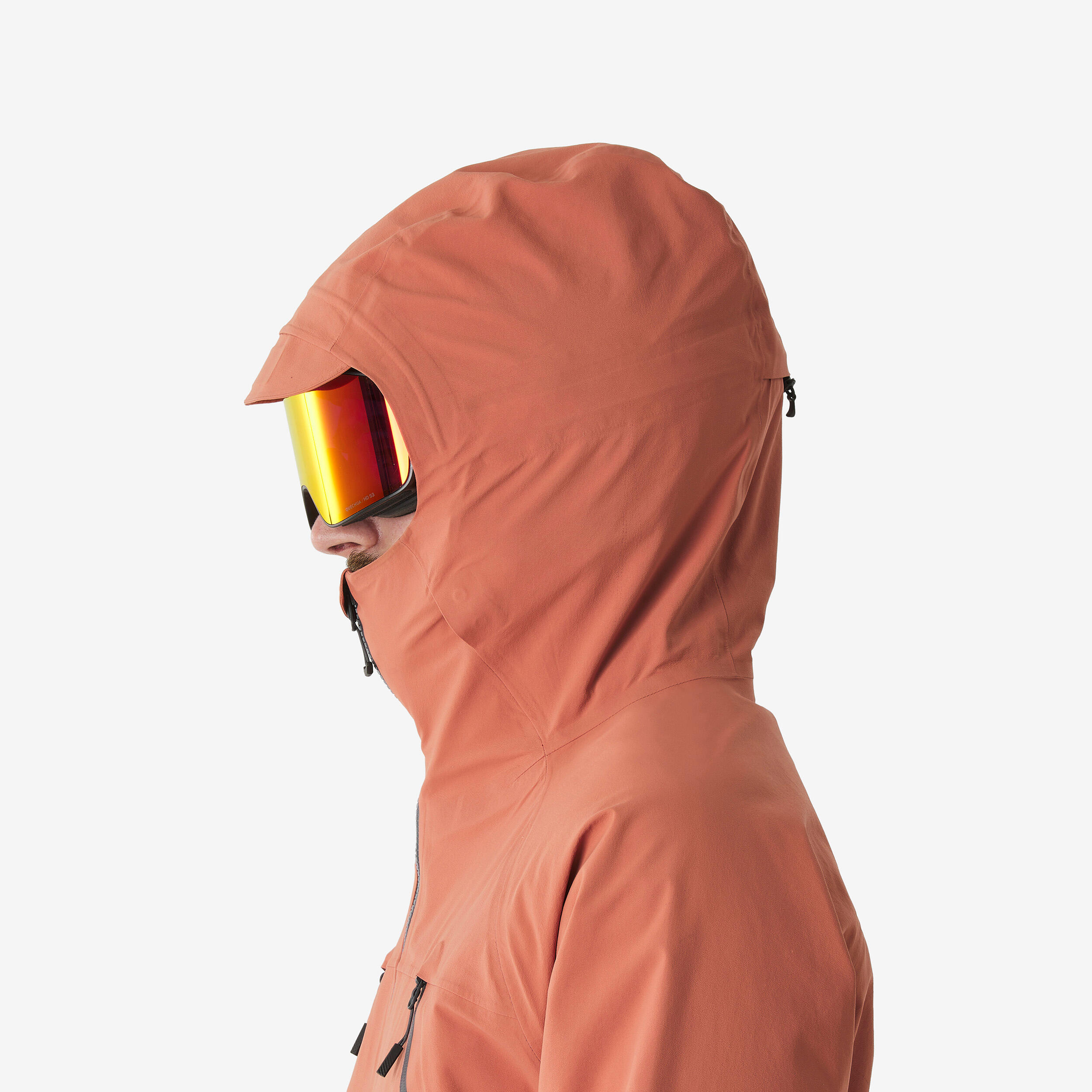 FR900 men's breathable freeride ski jacket - brown SIMOND | Decathlon