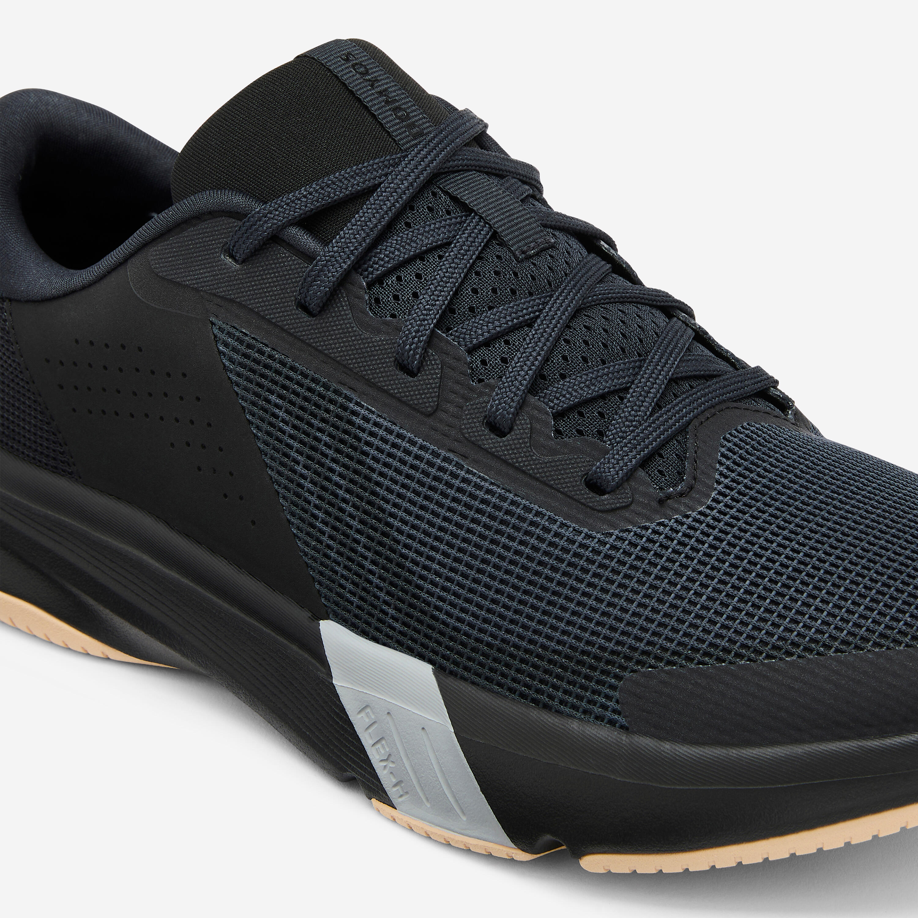 Tenisice za fitness Energy fleksibilne stabilne muške crne - Decathlon