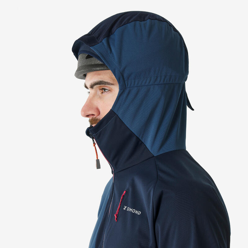 Erkek Tırmanış Softshell Mont - Mavi - Alpinism Light SIMOND - Decathlon