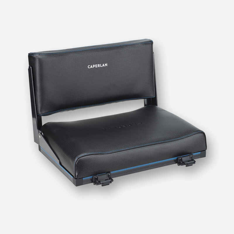 CSB FISHING STATION SEAT WITH FOLDING BACKREST FOR POLE FISHING - Decathlon